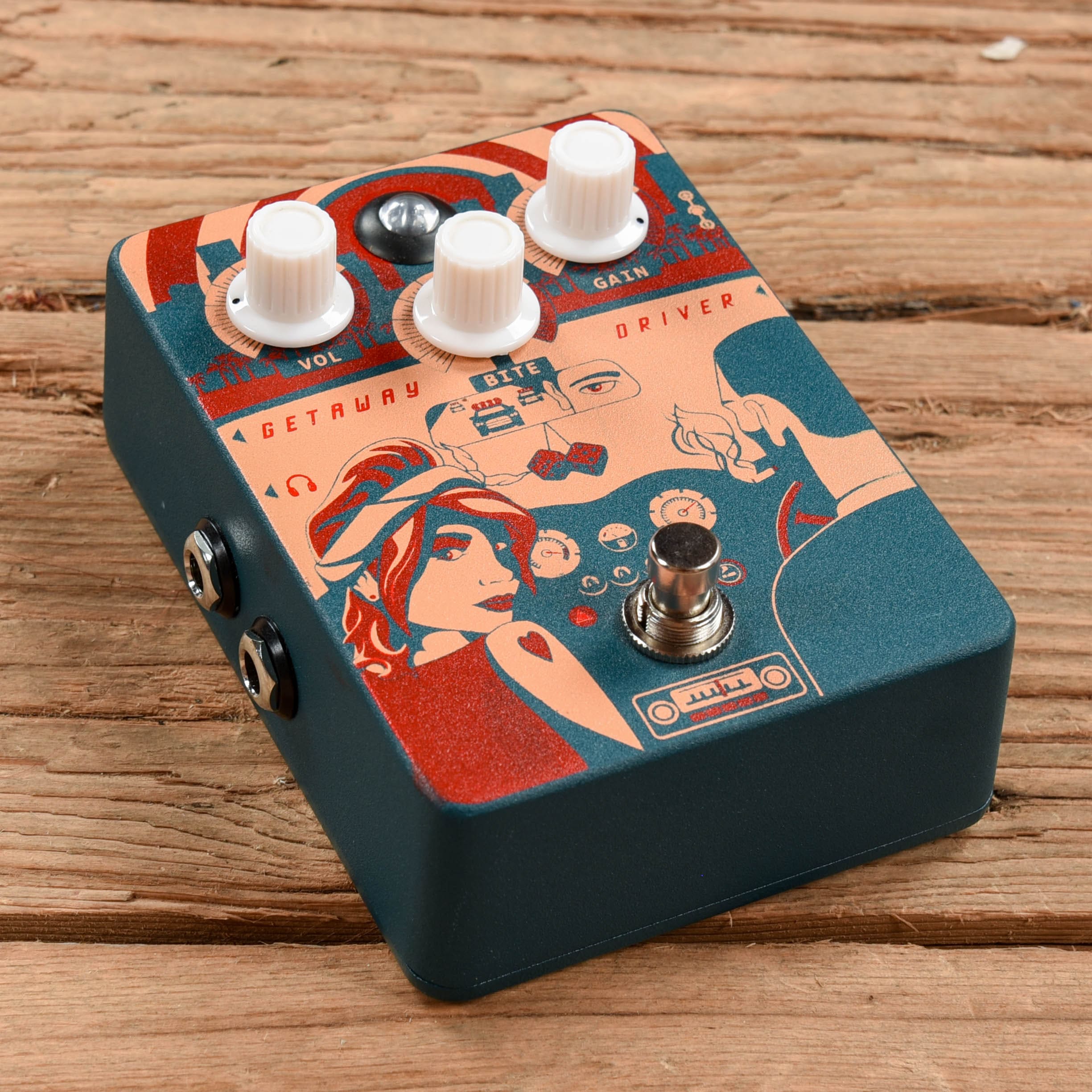 Orange Getaway Driver Overdrive and Cab Simulator – Chicago Music Exchange