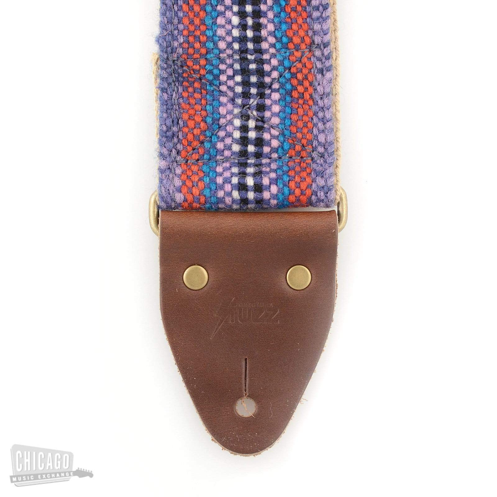 Original Fuzz Peruvian Guitar Strap - Purple Stripes Vintage Style ...