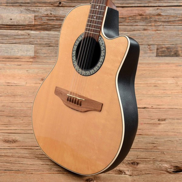 Ovation Standard Balladeer 12-String Natural – Chicago Music Exchange