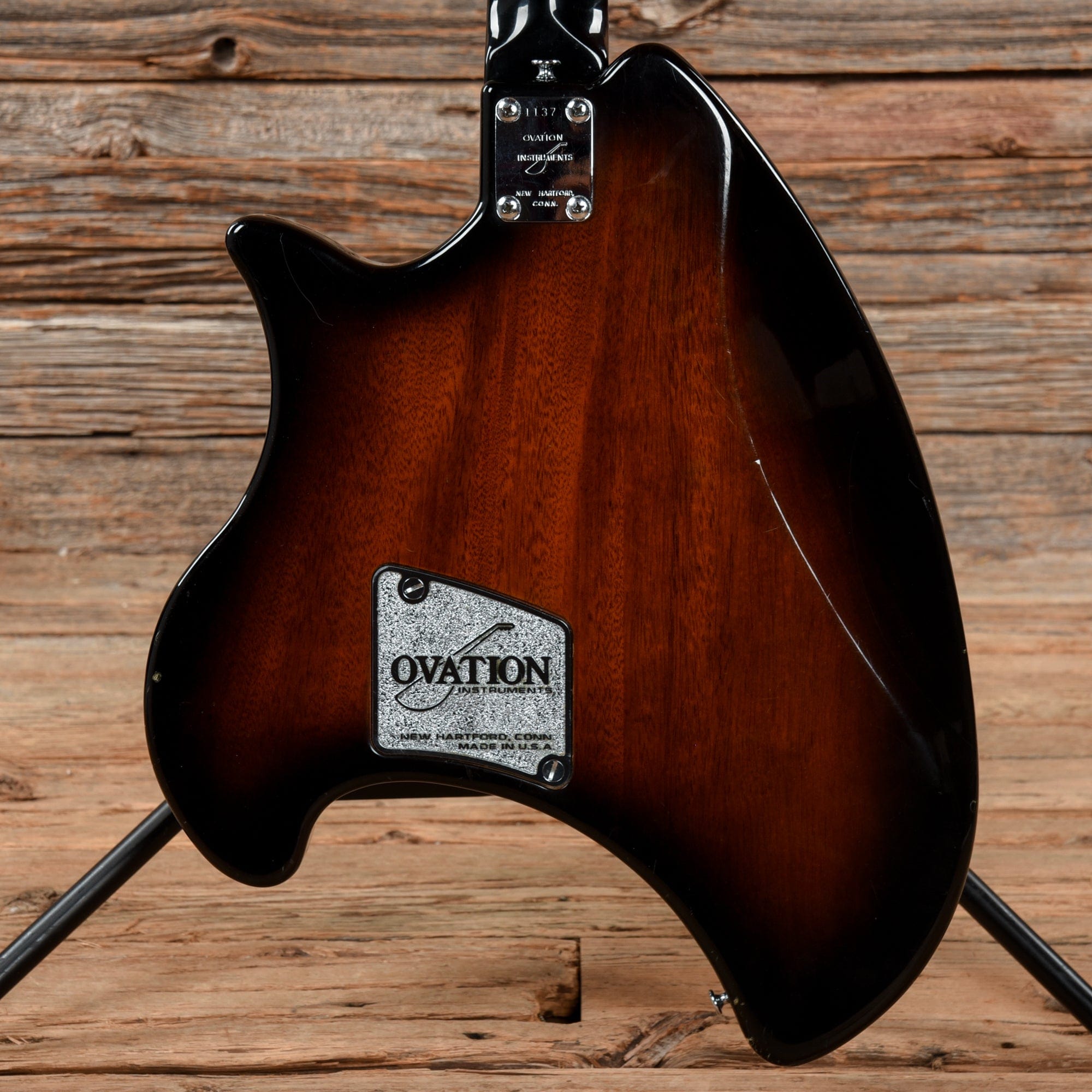 Ovation Breadwinner Sunburst 1970s – Chicago Music Exchange