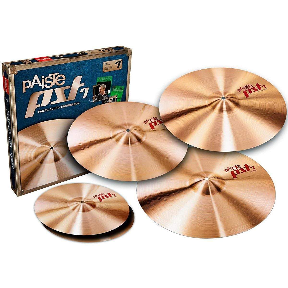 Paiste PST7 Universal Cymbal Set (14/18/20 + Free 16) – Chicago Music ...