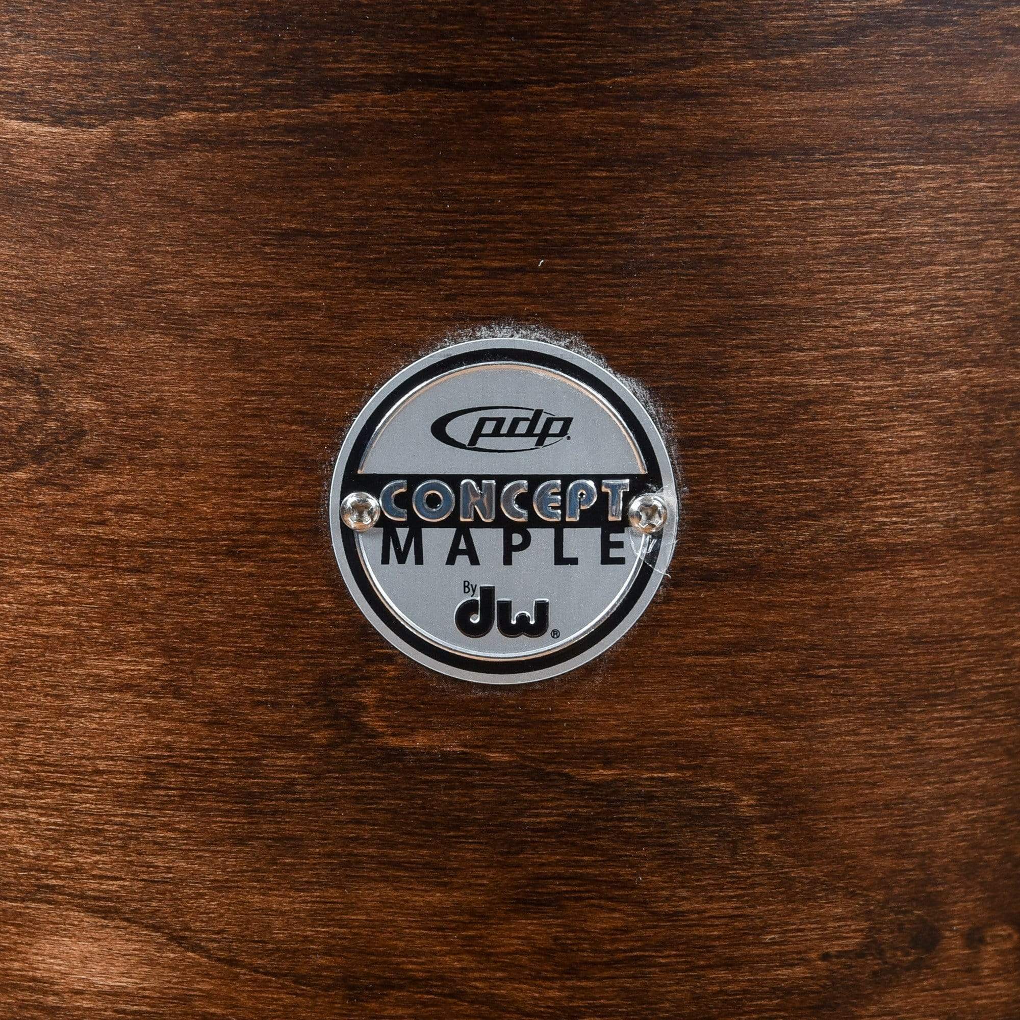 PDP Concept Maple 12/14/18 3pc. Drum Kit Walnut/Natural w/Wood Hoops ...