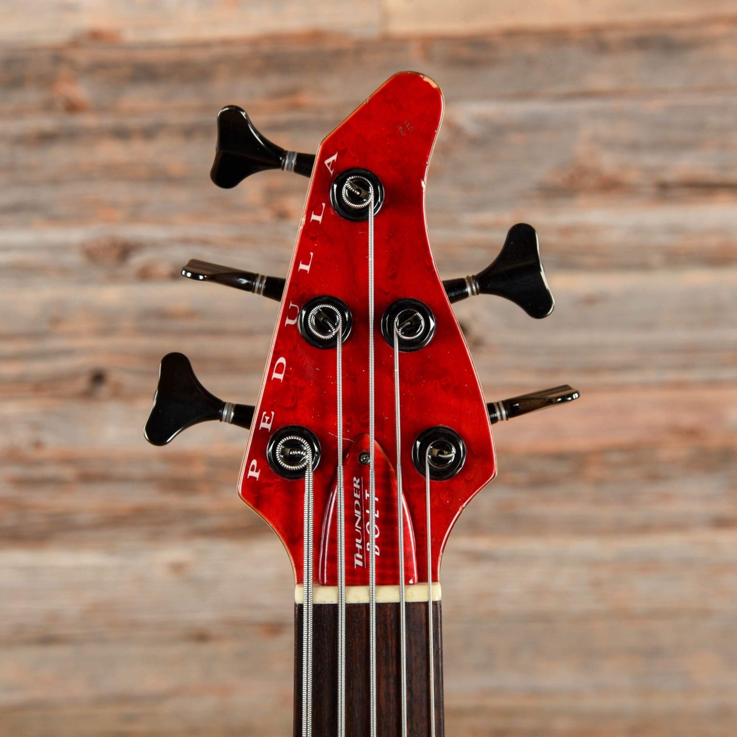 Pedulla Thunderbolt 5 Red 1995 – Chicago Music Exchange