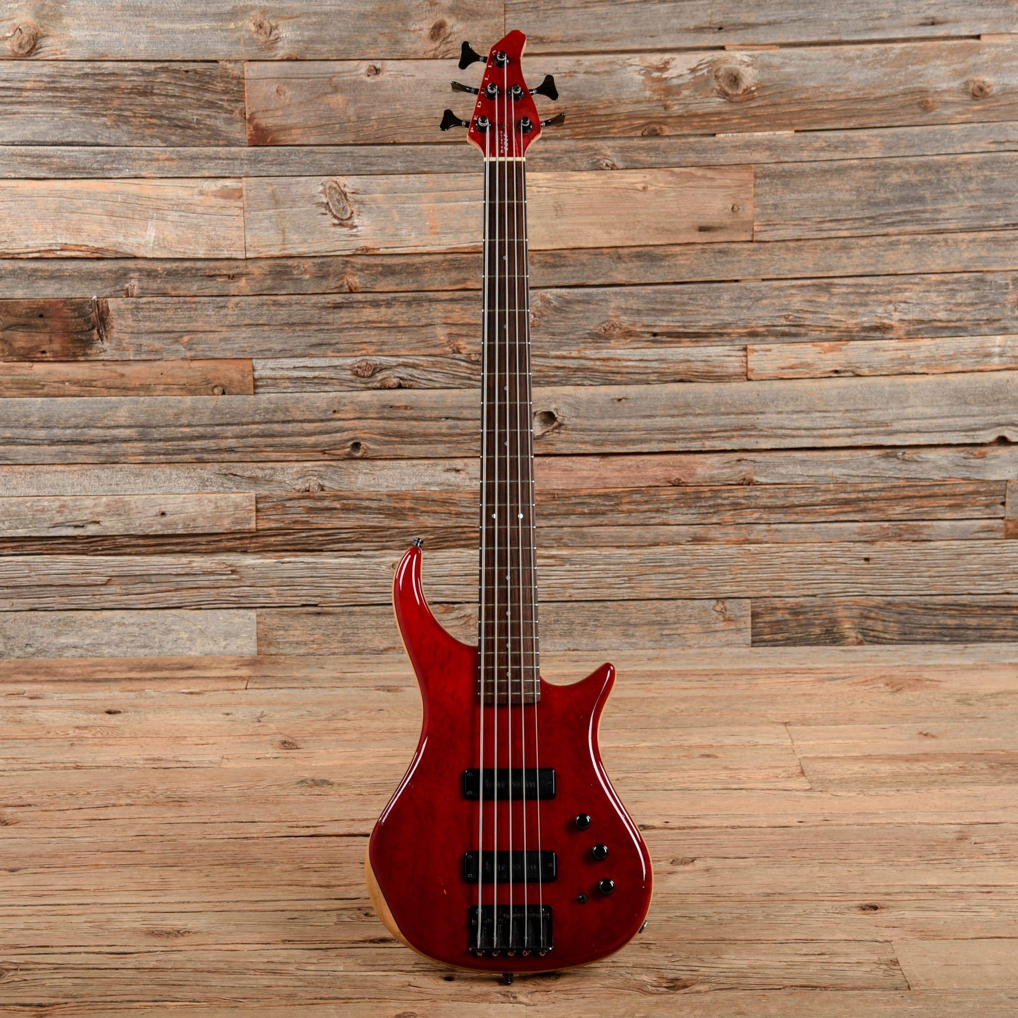 Pedulla Thunderbolt 5 Red 1995 – Chicago Music Exchange