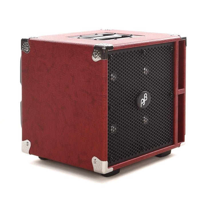 Phil Jones Compact 4 4x5 Piranha Bass Cabinet Red – Chicago Music Exchange
