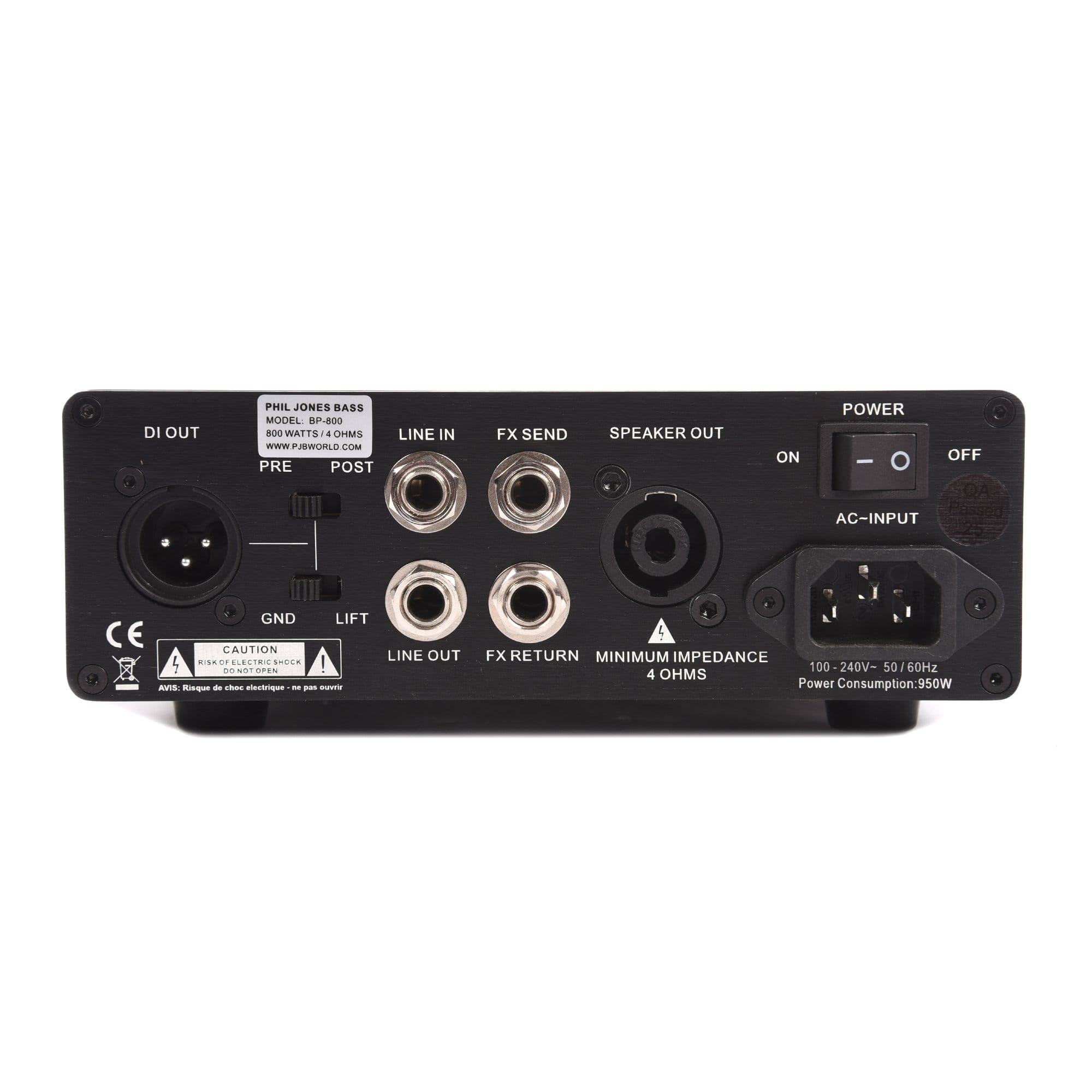 Phil Jones BP-800 Digital Bass Amp Head 800W – Chicago Music Exchange