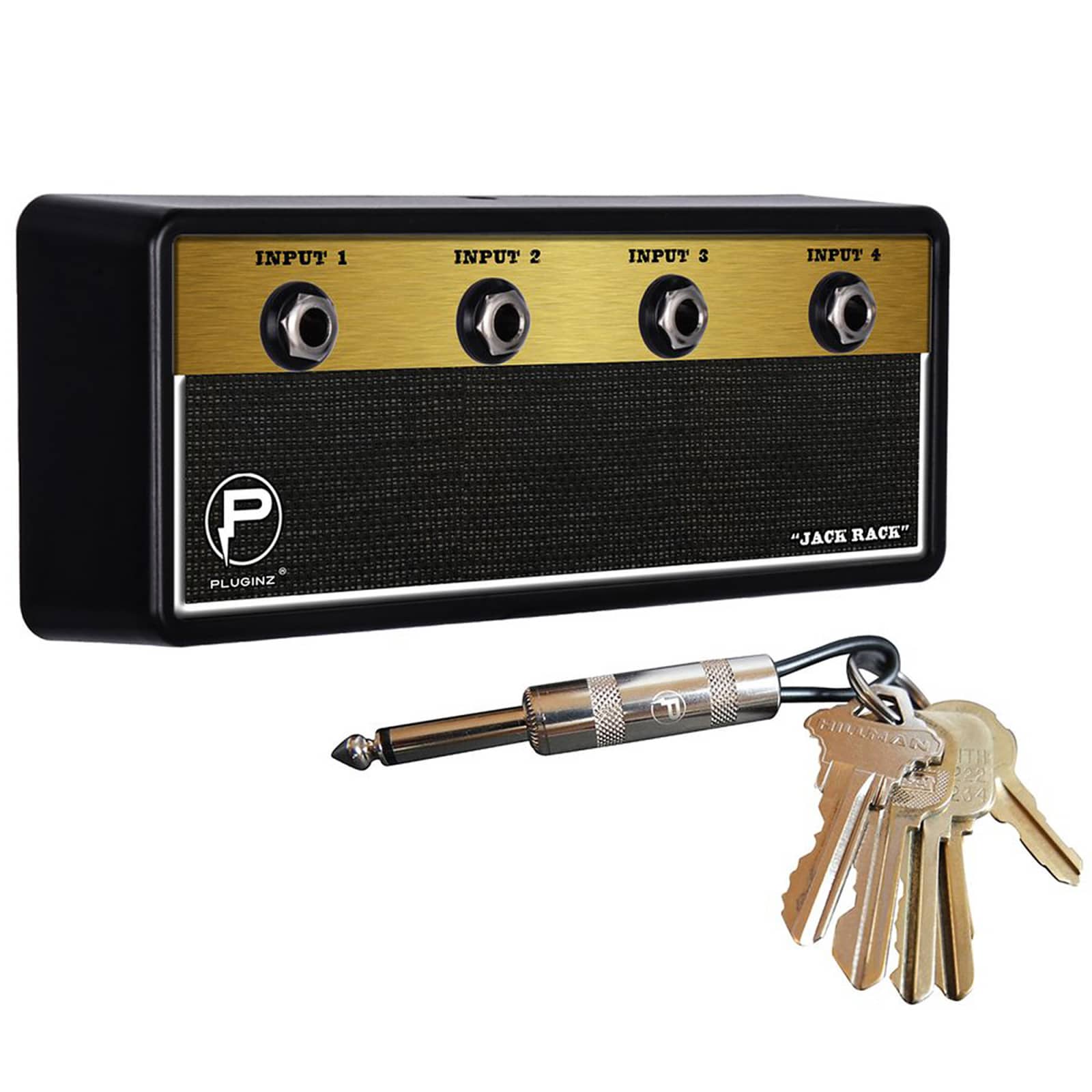 Pluginz Legato Jack Rack w/Four Keychains and Mounting Hardware Kit ...