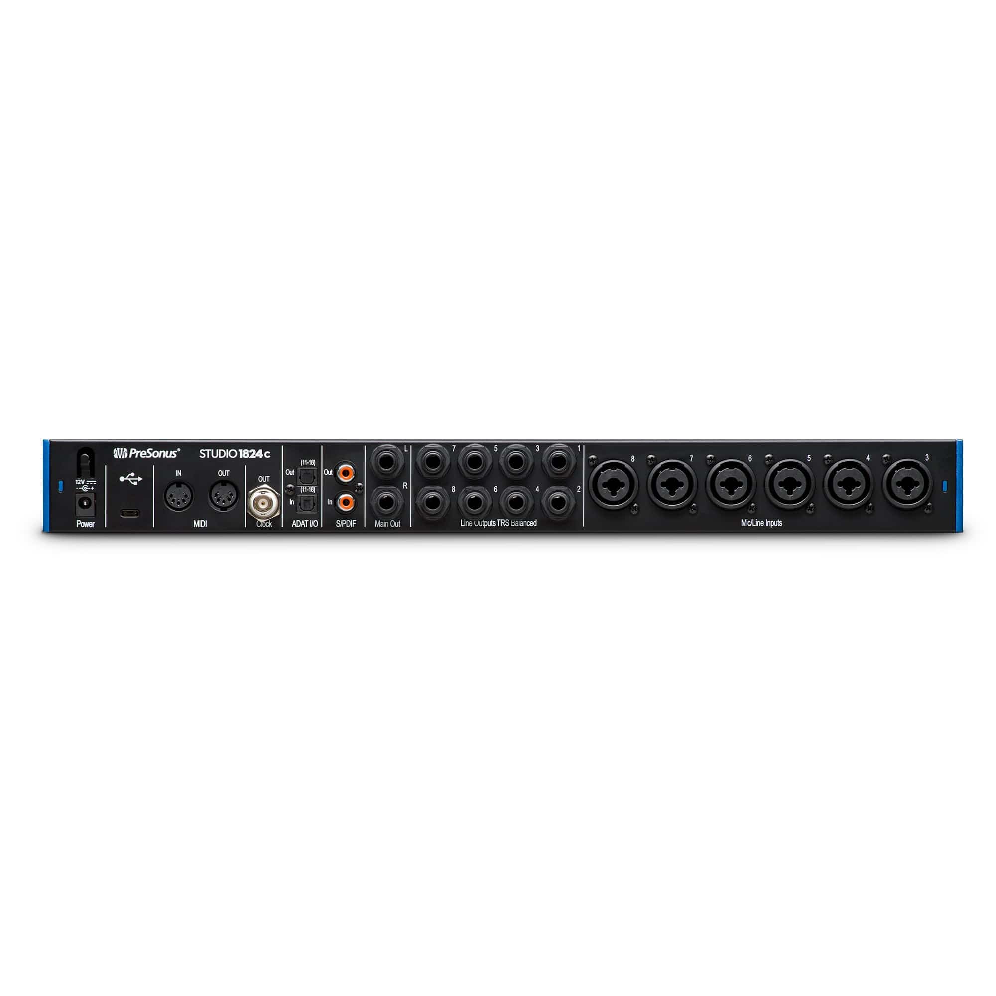 PreSonus Studio 1824C 18x24 USB Type-C Audio/MIDI Interface w/ Studio ...