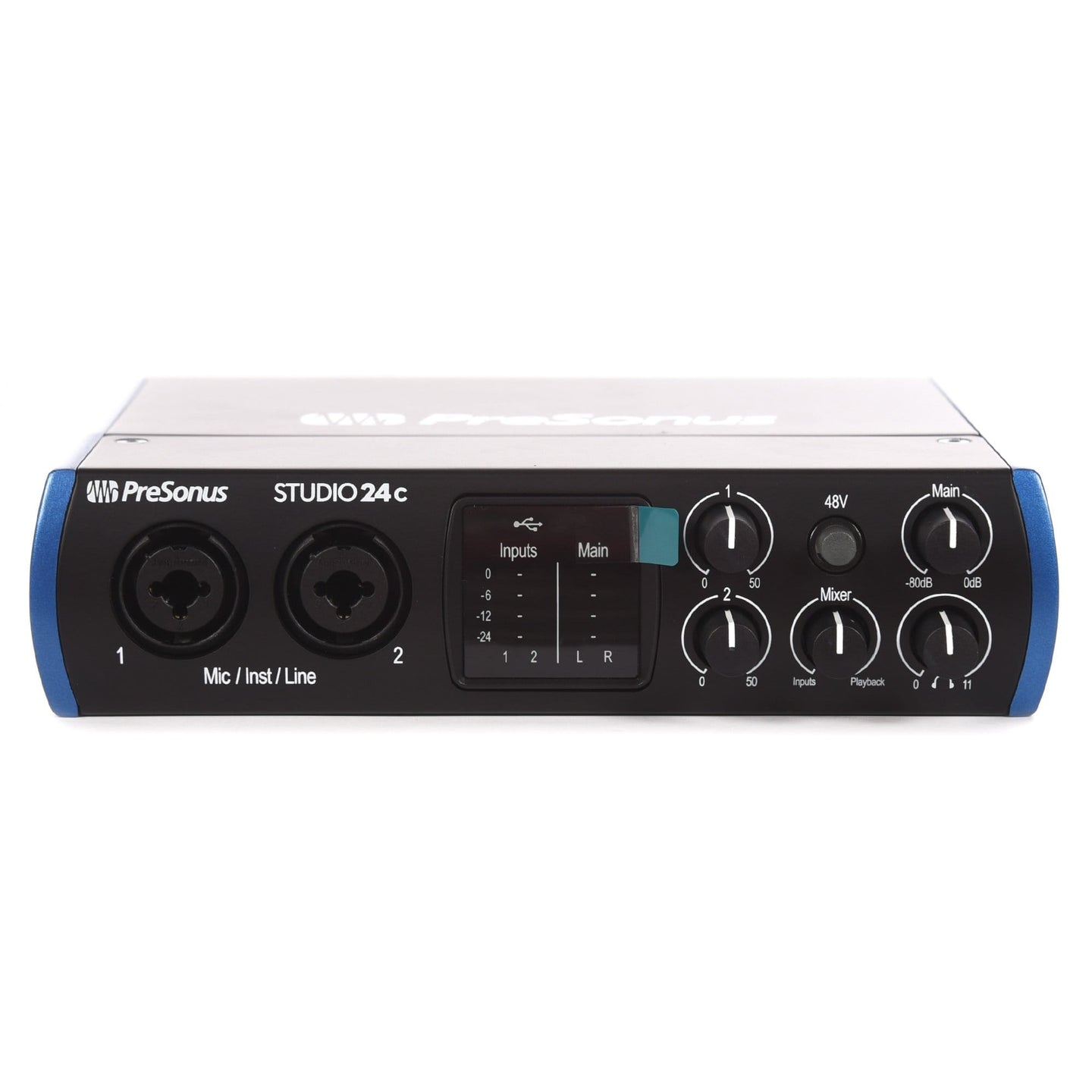 PreSonus Studio 24c 2x2 USB Type-C Audio/MIDI Interface – Chicago Music ...