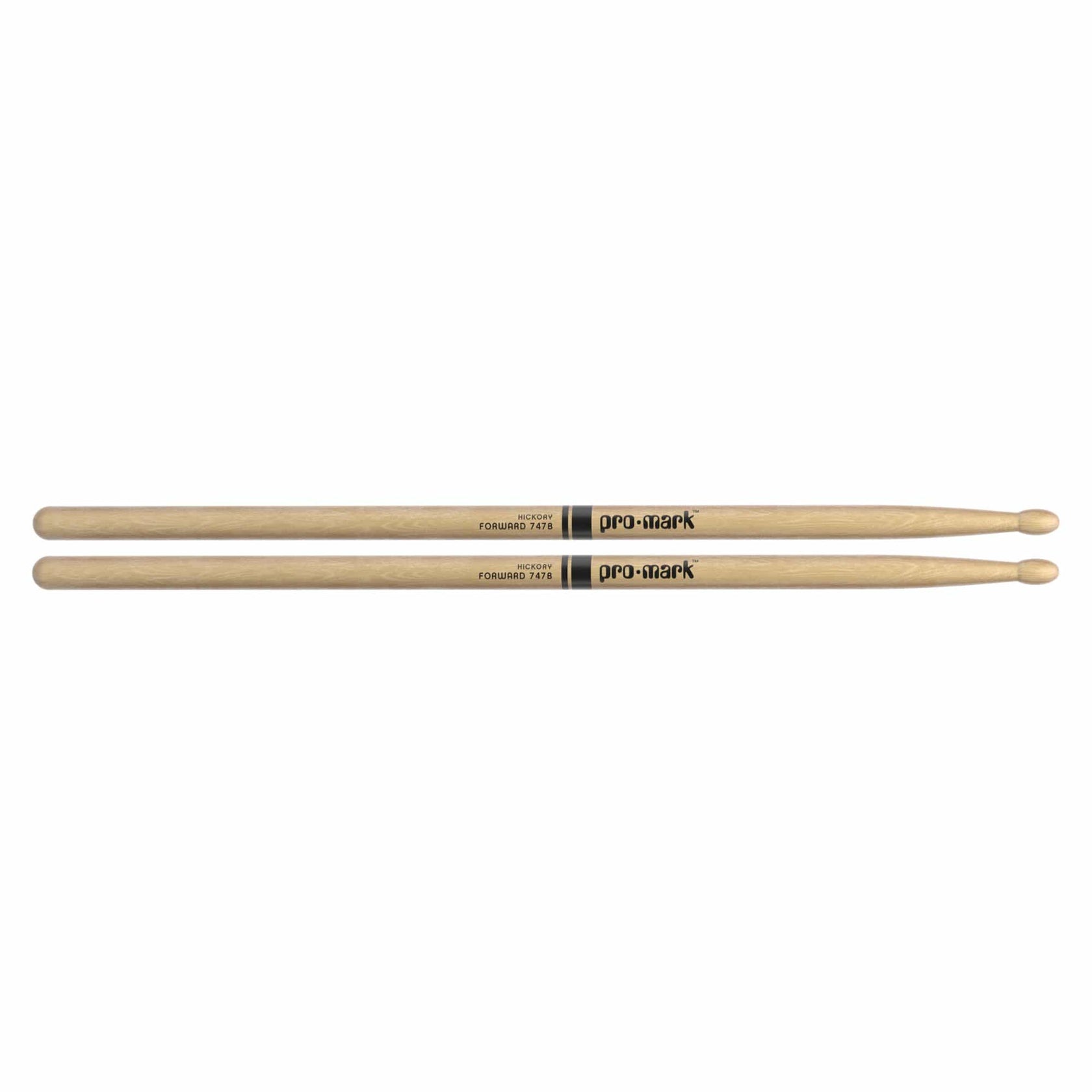 Promark American Hickory 747B Super Rock Wood Tip Drum Sticks – Chicago ...