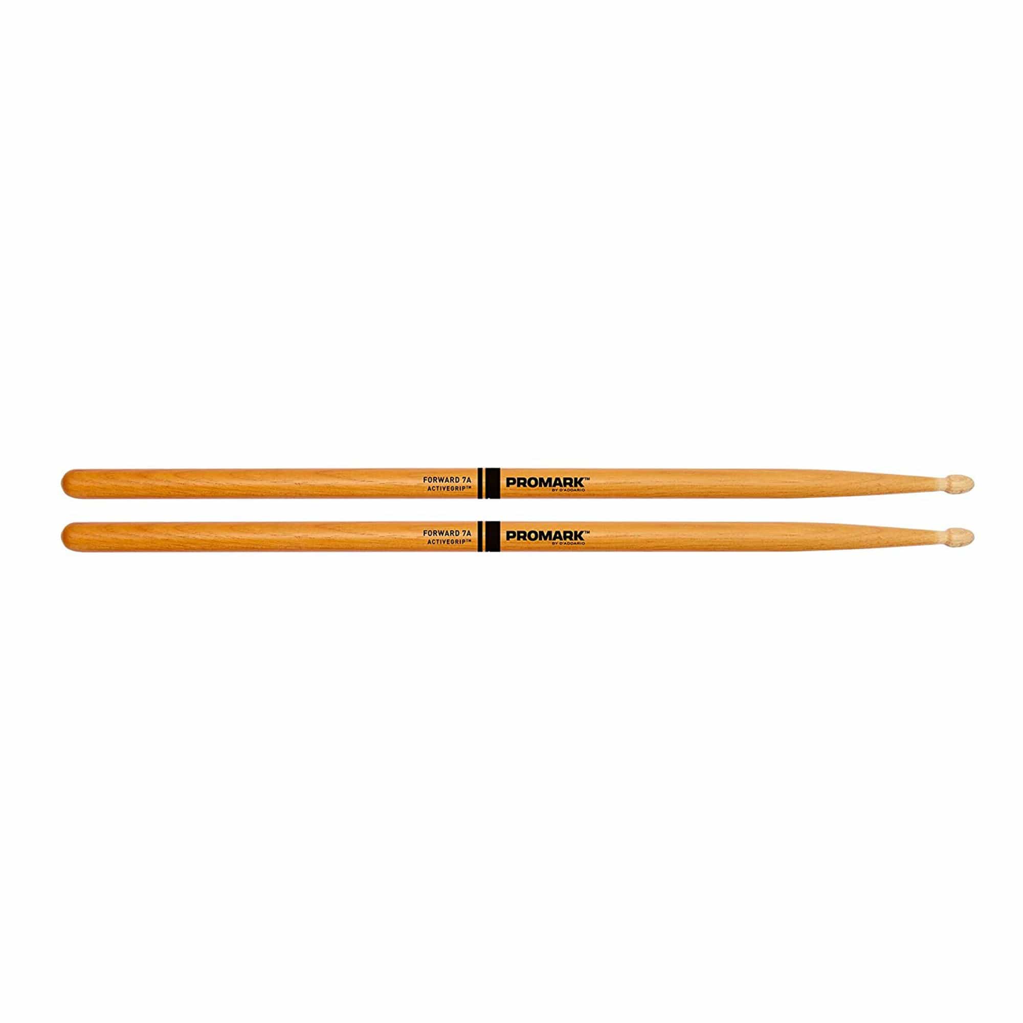 Promark Forward 7A ActiveGrip Clear Wood Tip Drum Sticks – Chicago ...