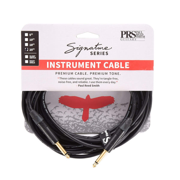 PRS 25' Signature Instrument Cable Straight/Straight – Chicago Music ...