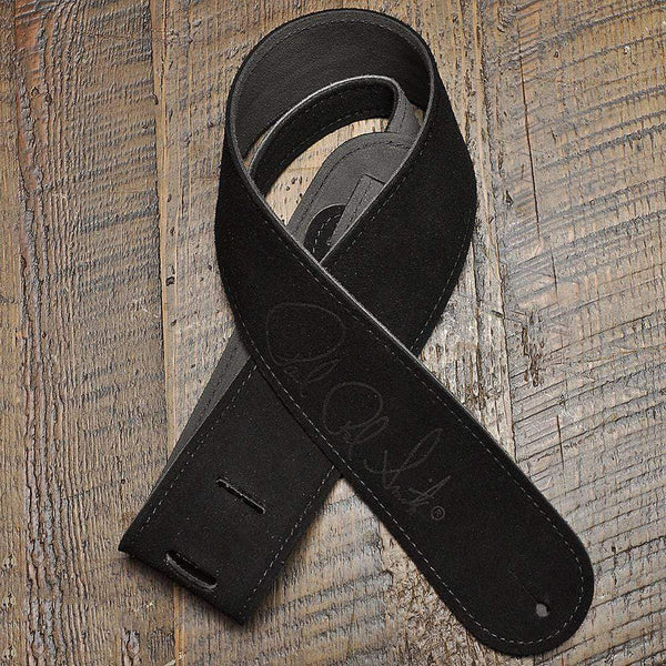 PRS Signature Suede Strap - Black – Chicago Music Exchange