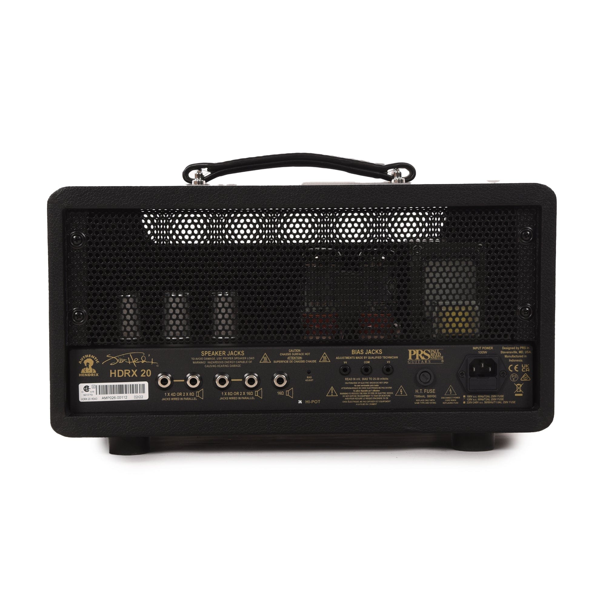 PRS HDRX 20 20w Tube Head – Chicago Music Exchange