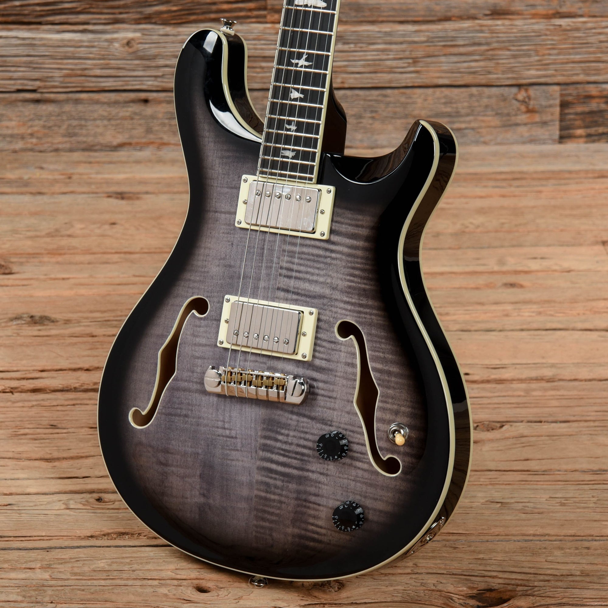 PRS SE Hollowbody II Transparent Black – Chicago Music Exchange