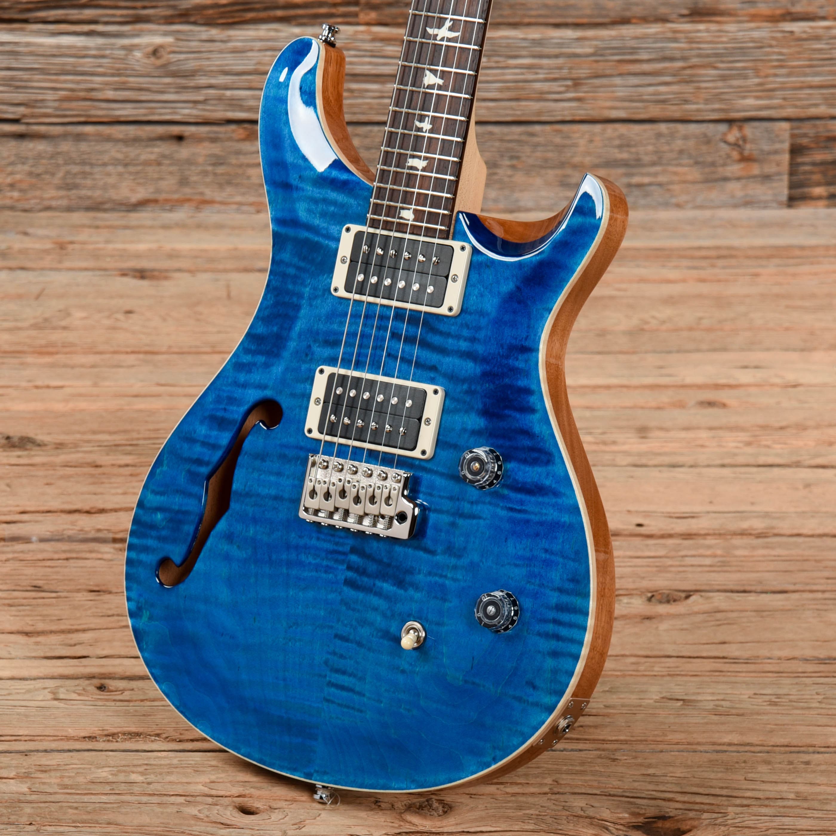 PRS CE24 Semi Hollow Blue 2021 – Chicago Music Exchange