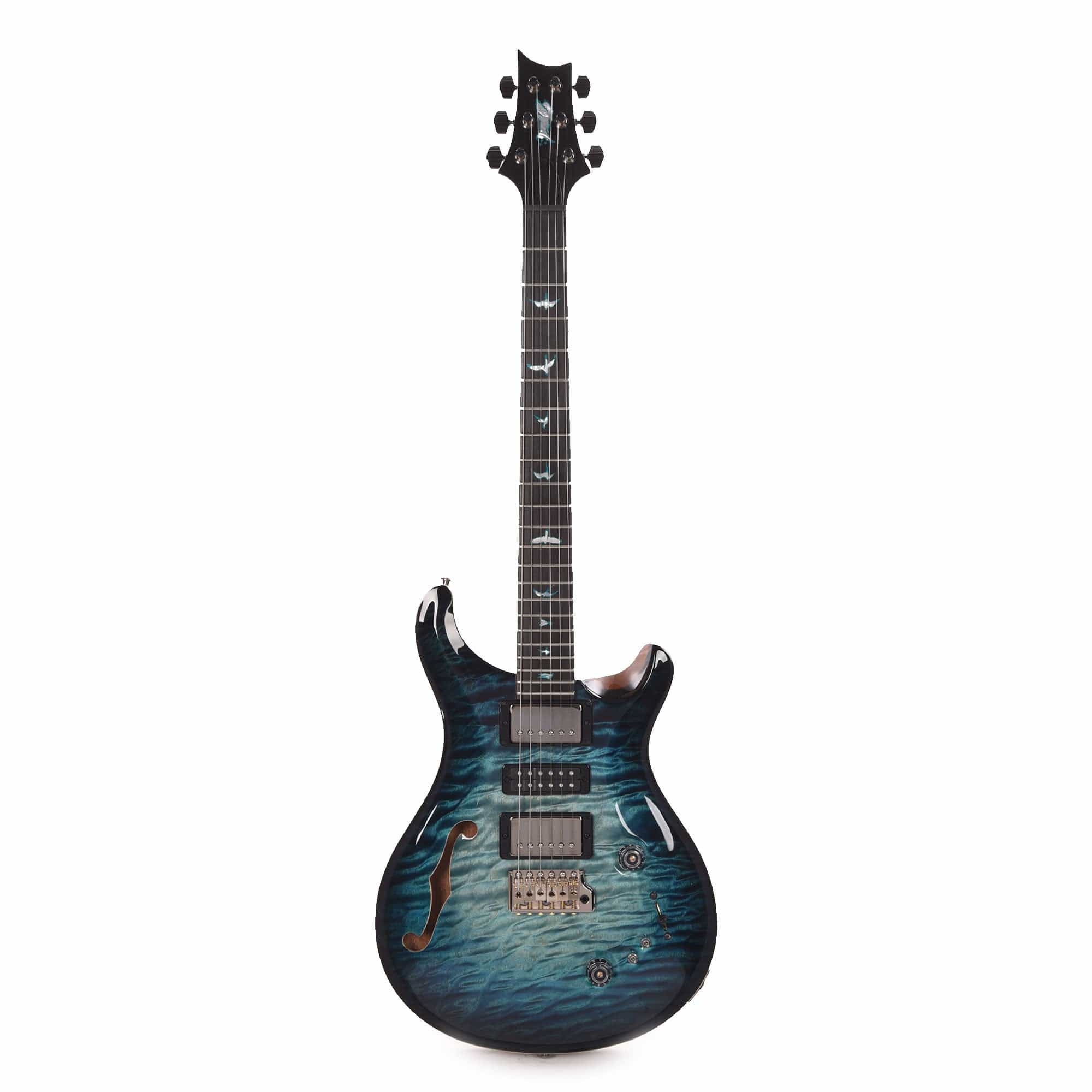 PRS Private Stock Special Semi-Hollow One Piece Quilted Maple Blue Ste ...
