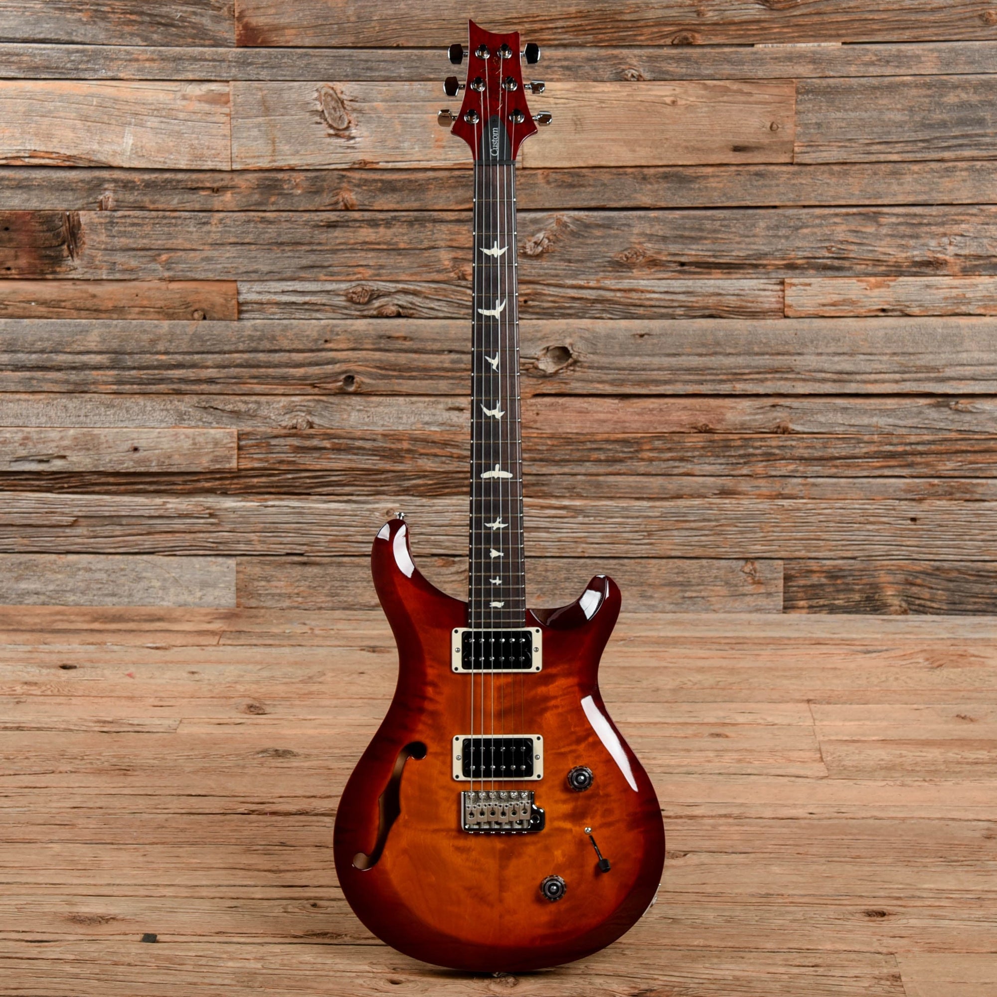 PRS S2 Custom 22 Semi-Hollow Cherry Sunburst 2021 – Chicago Music Exchange