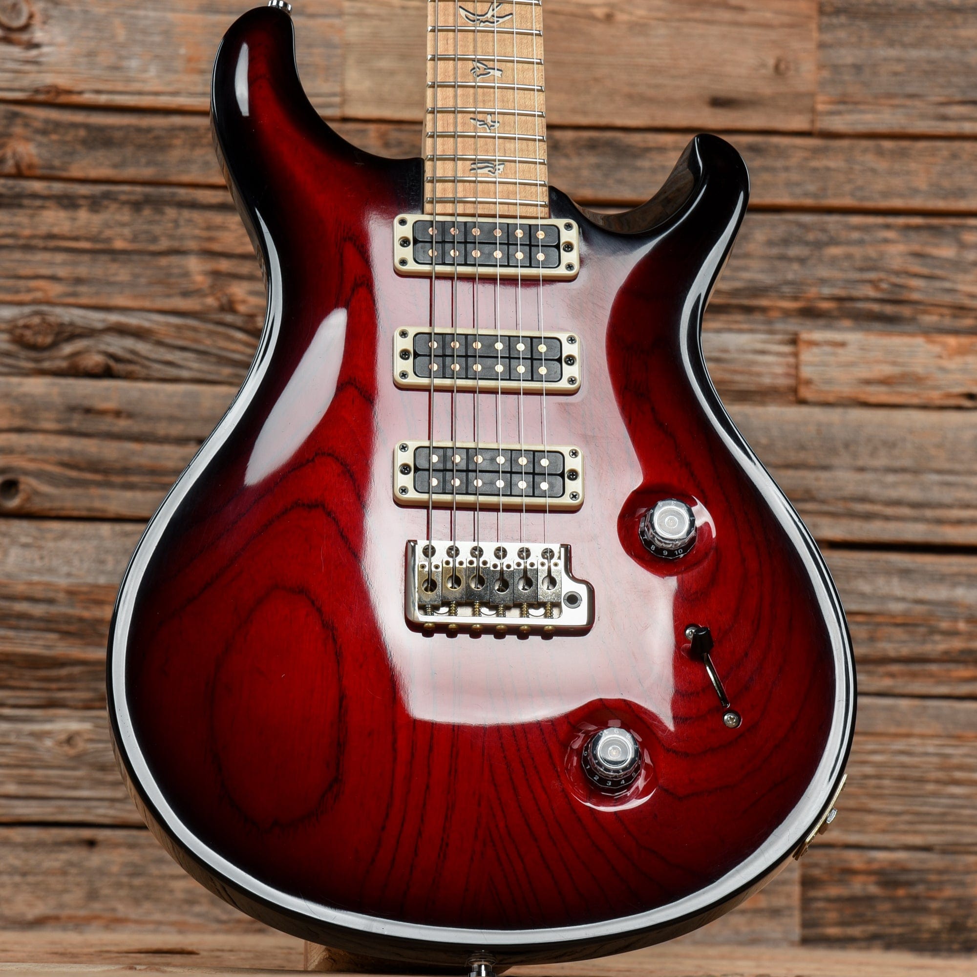 PRS 25th Anniversary Swamp Ash Special Narrowfield Fire Red Burst 2010 ...