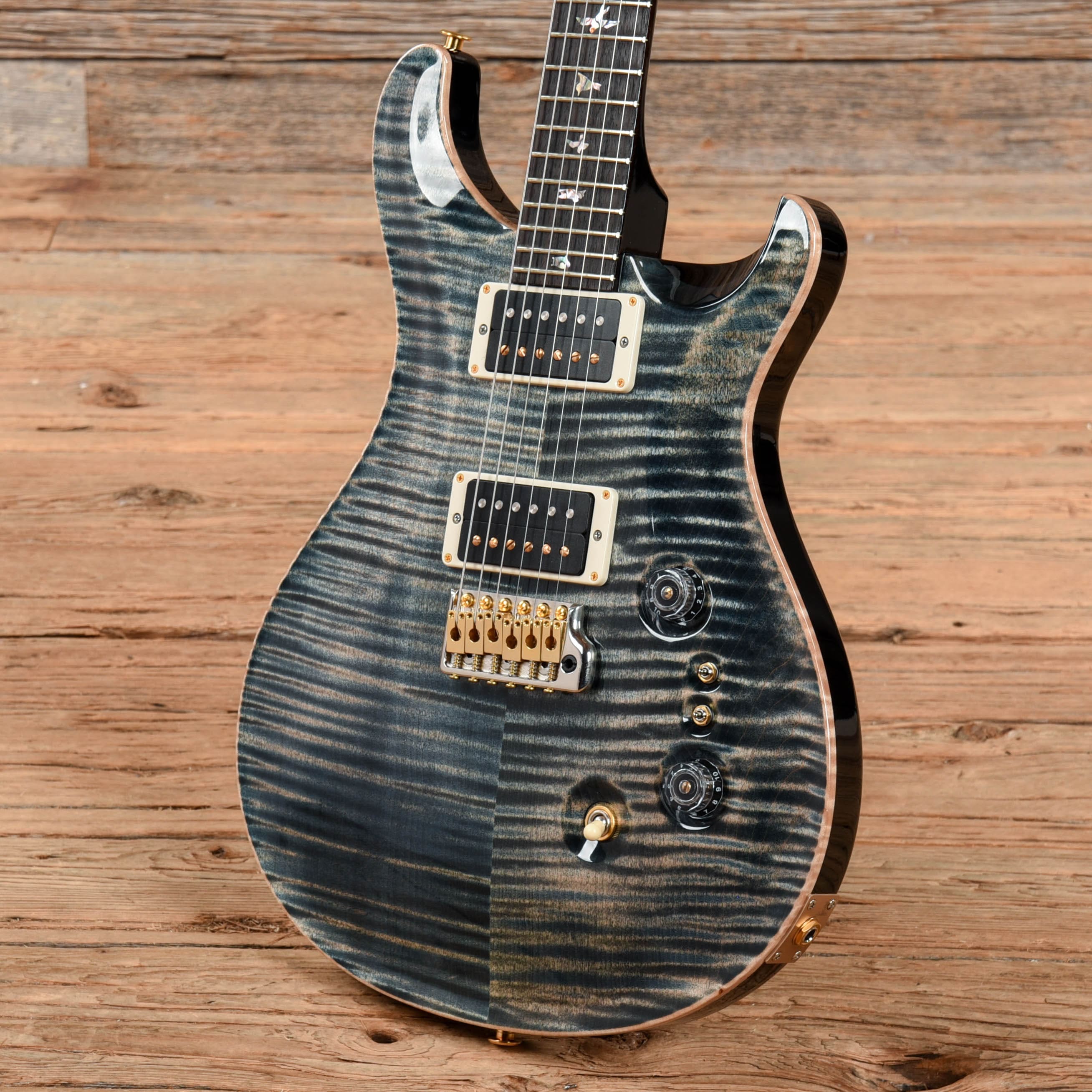 PRS 35th Anniversary Custom 24 10 Top Faded Whale Blue 2021 – Chicago ...