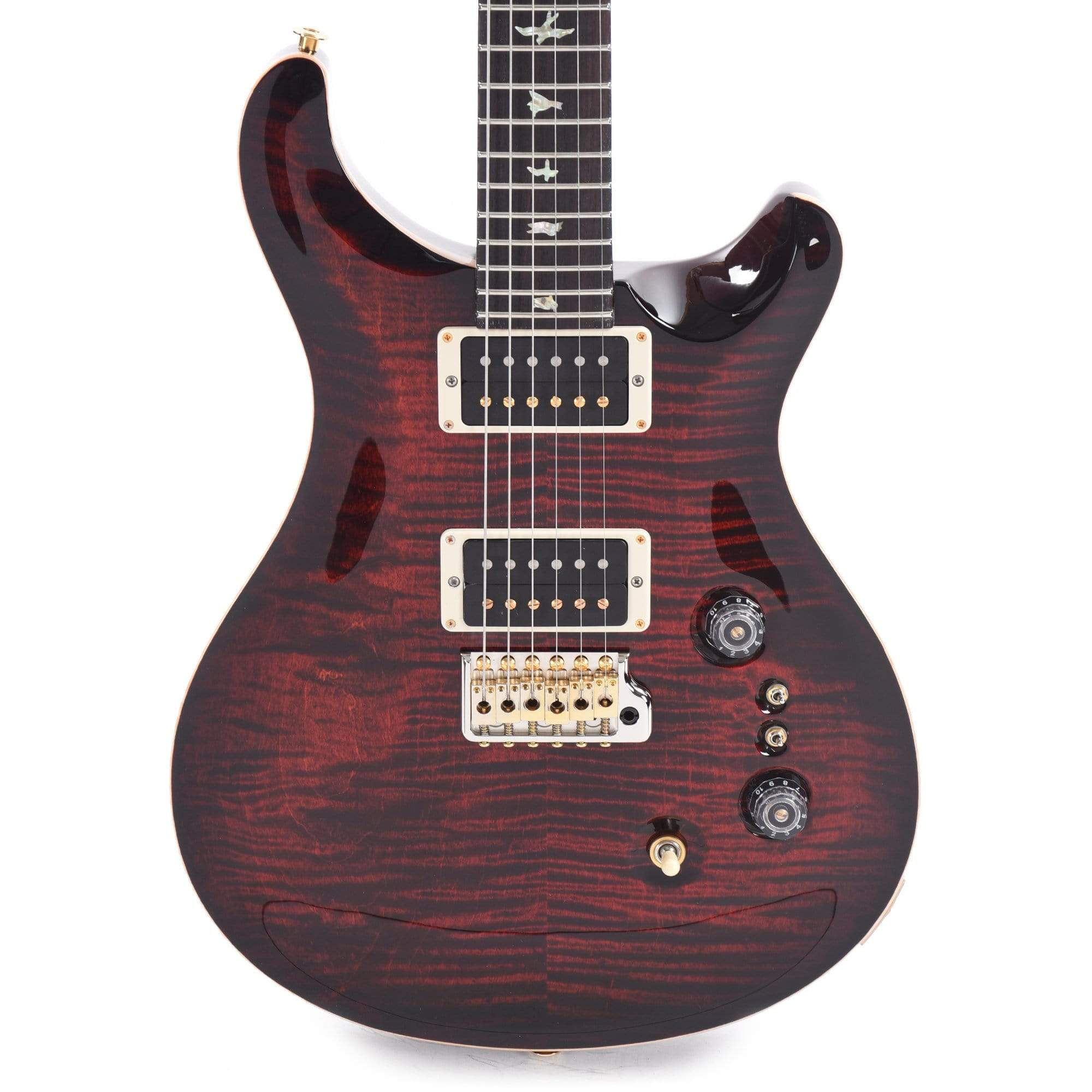 PRS 35th Anniversary Custom 24 10 Top Fire Red Burst – Chicago Music ...