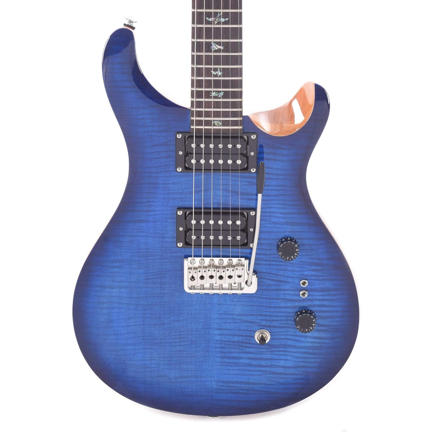 PRS 35th Anniversary SE Custom 24 Faded Blue Burst – Chicago Music Exchange