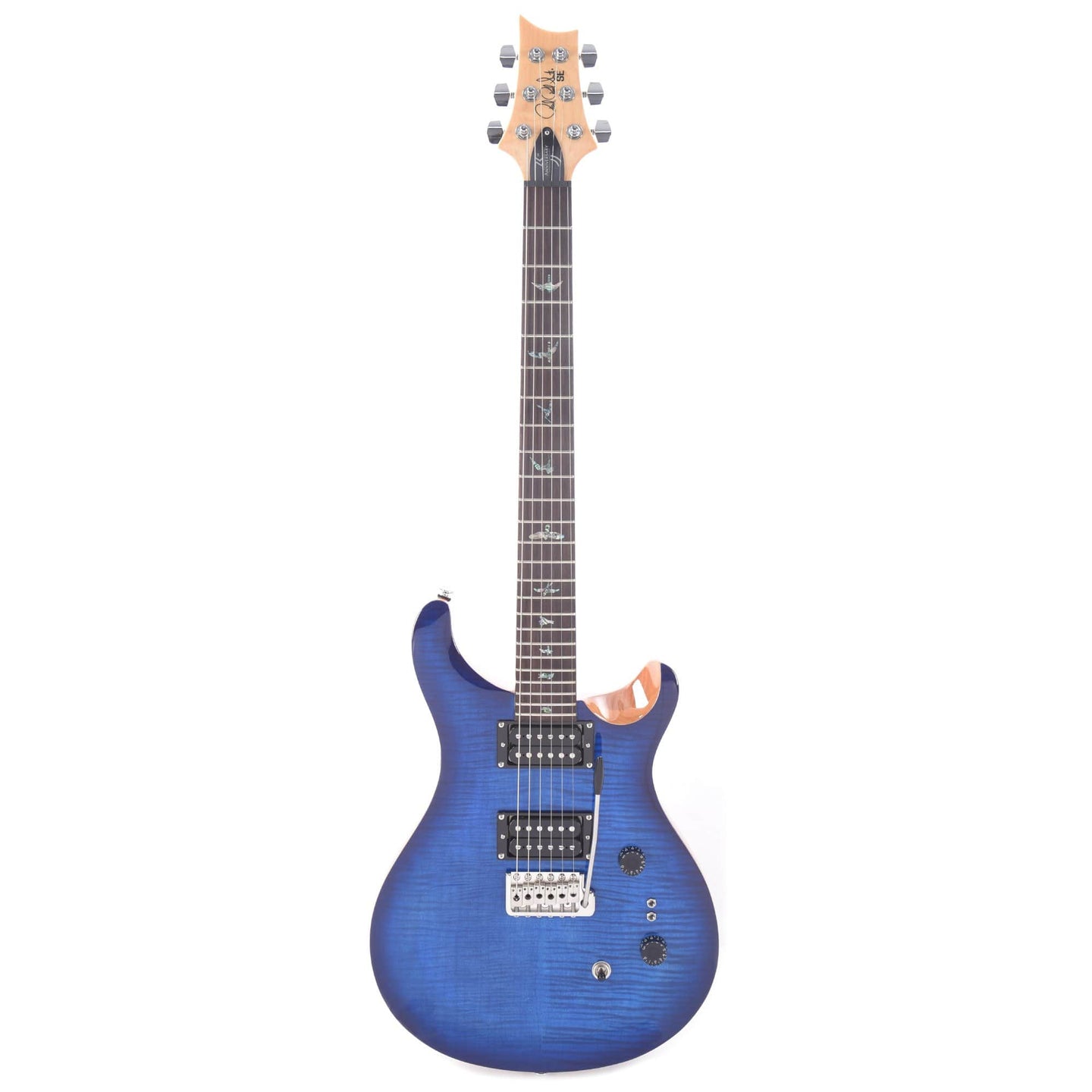 PRS 35th Anniversary SE Custom 24 Faded Blue Burst – Chicago Music Exchange