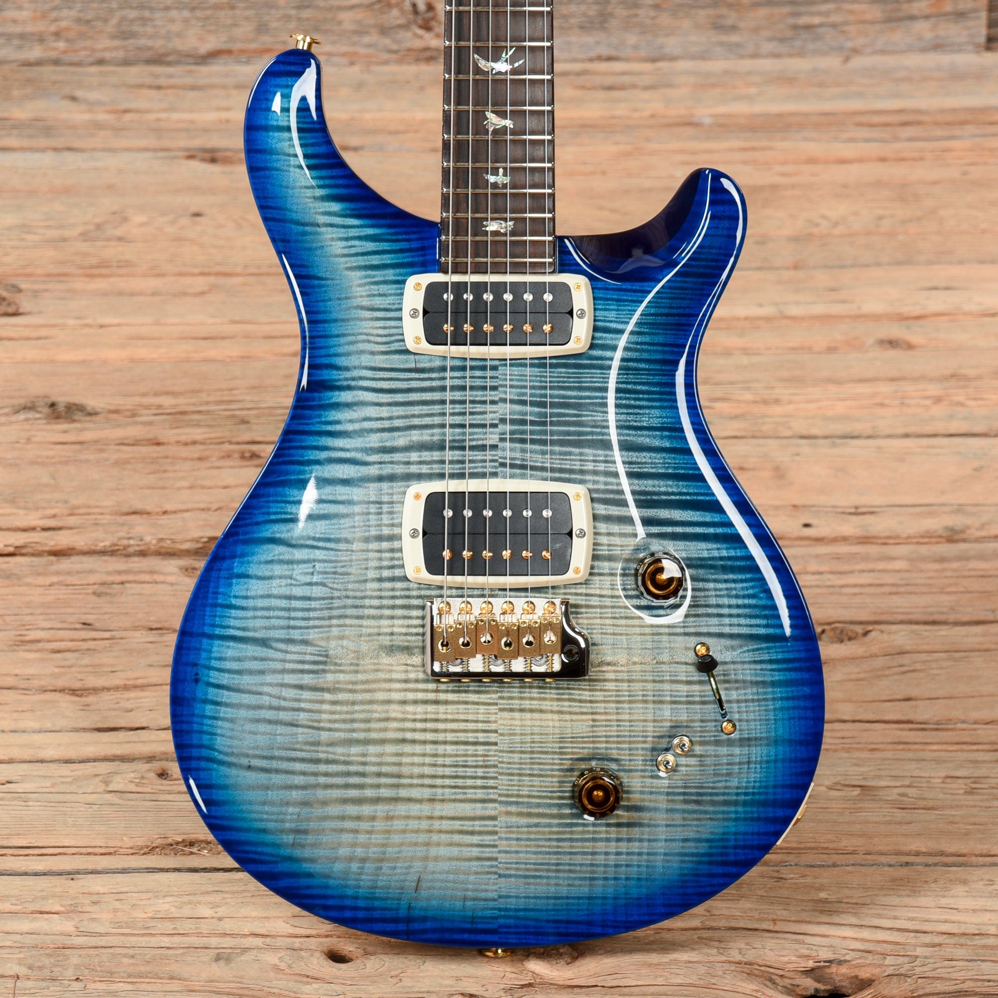 PRS 408 Artist Package Brazilian Rosewood Fretboard Blue Burst 2019 ...
