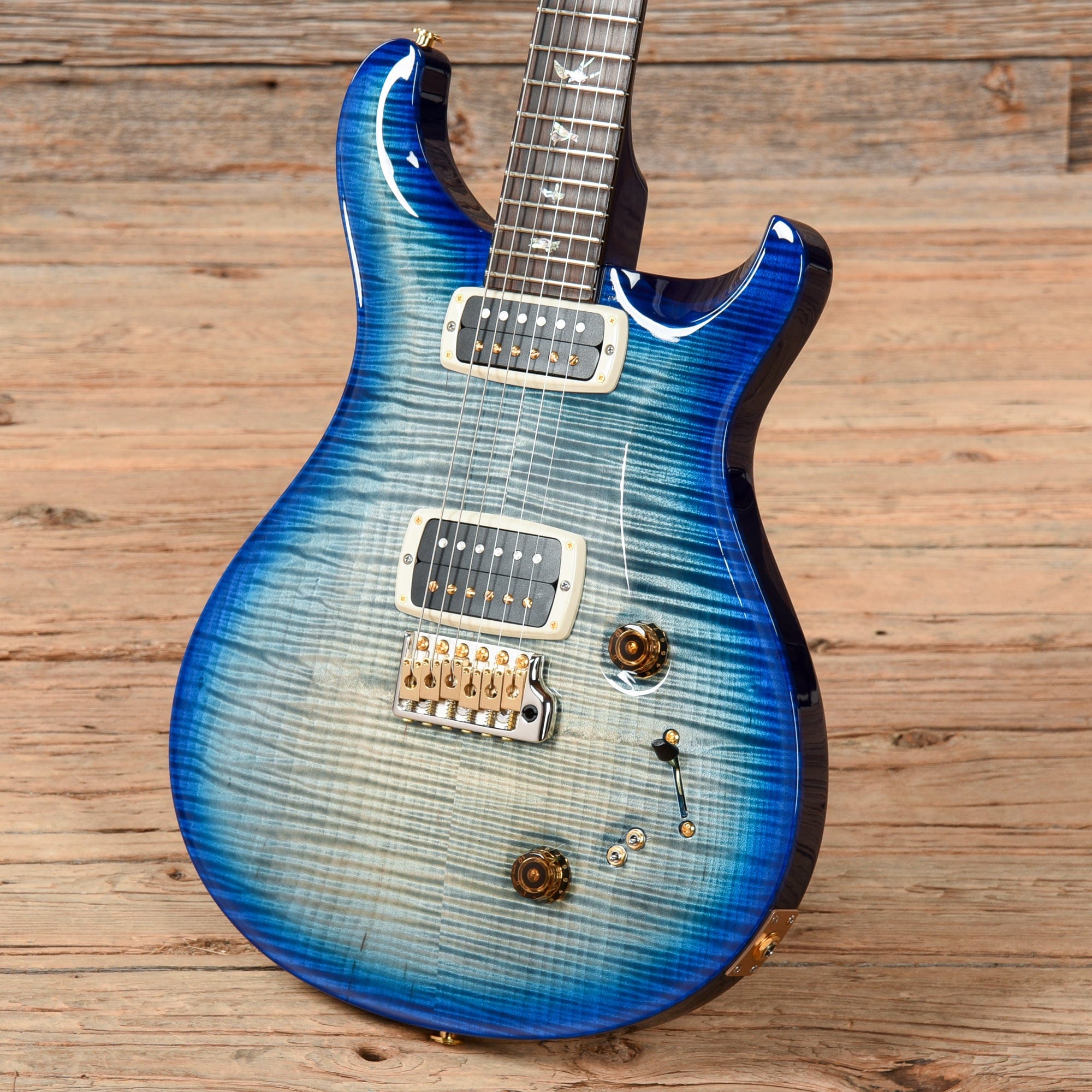 PRS 408 Artist Package Brazilian Rosewood Fretboard Blue Burst 2019 ...