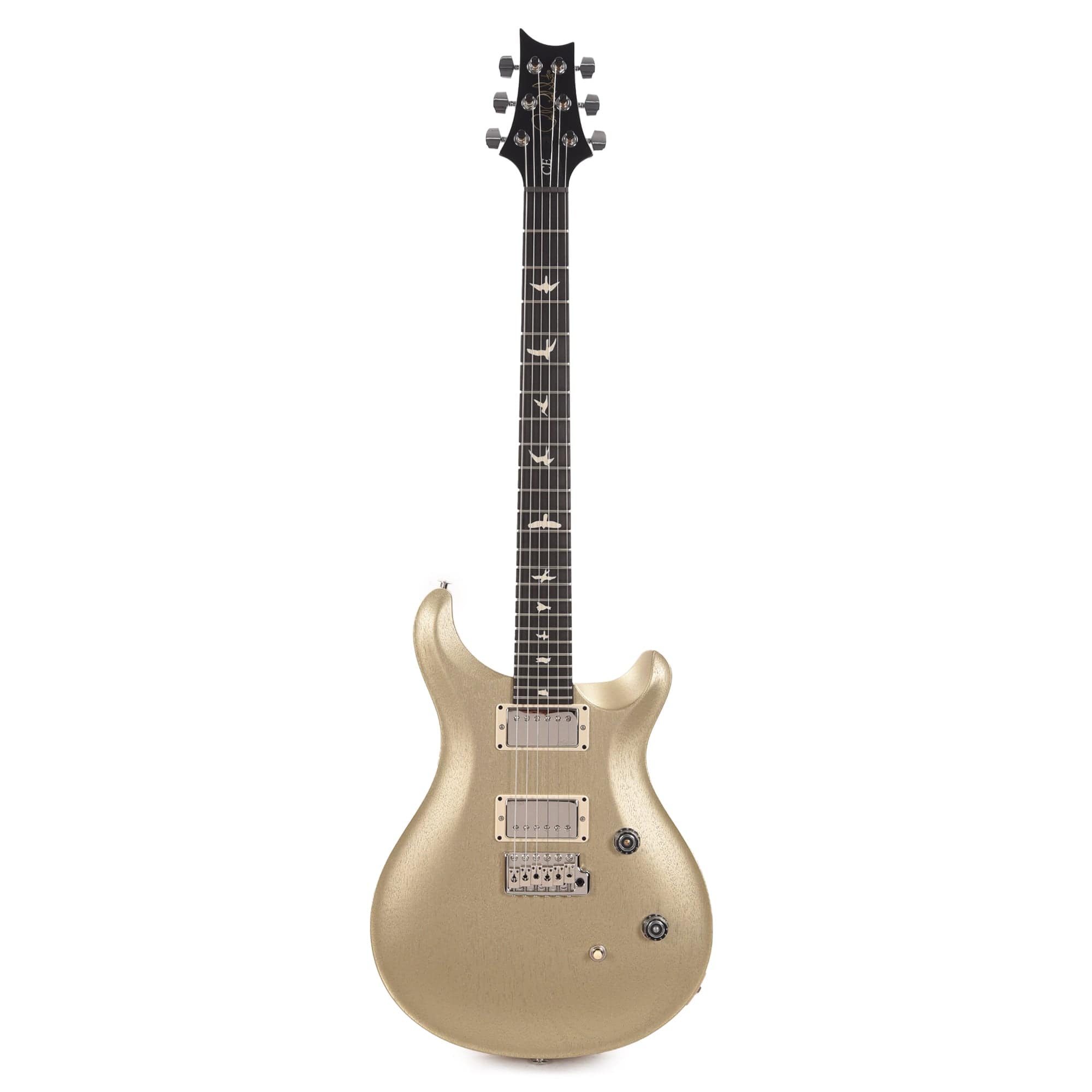 PRS Special Run CE 24 Standard Satin Champagne Gold Metallic w/Ebony F ...