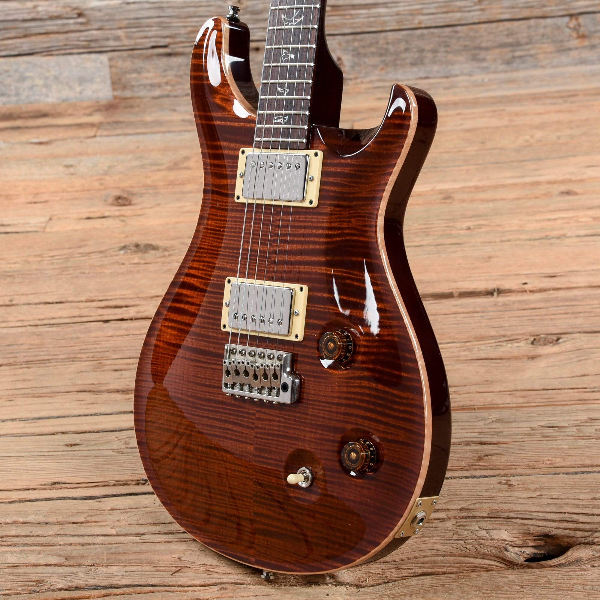PRS Custom 22 10 Top Tiger's Eye 2008 – Chicago Music Exchange