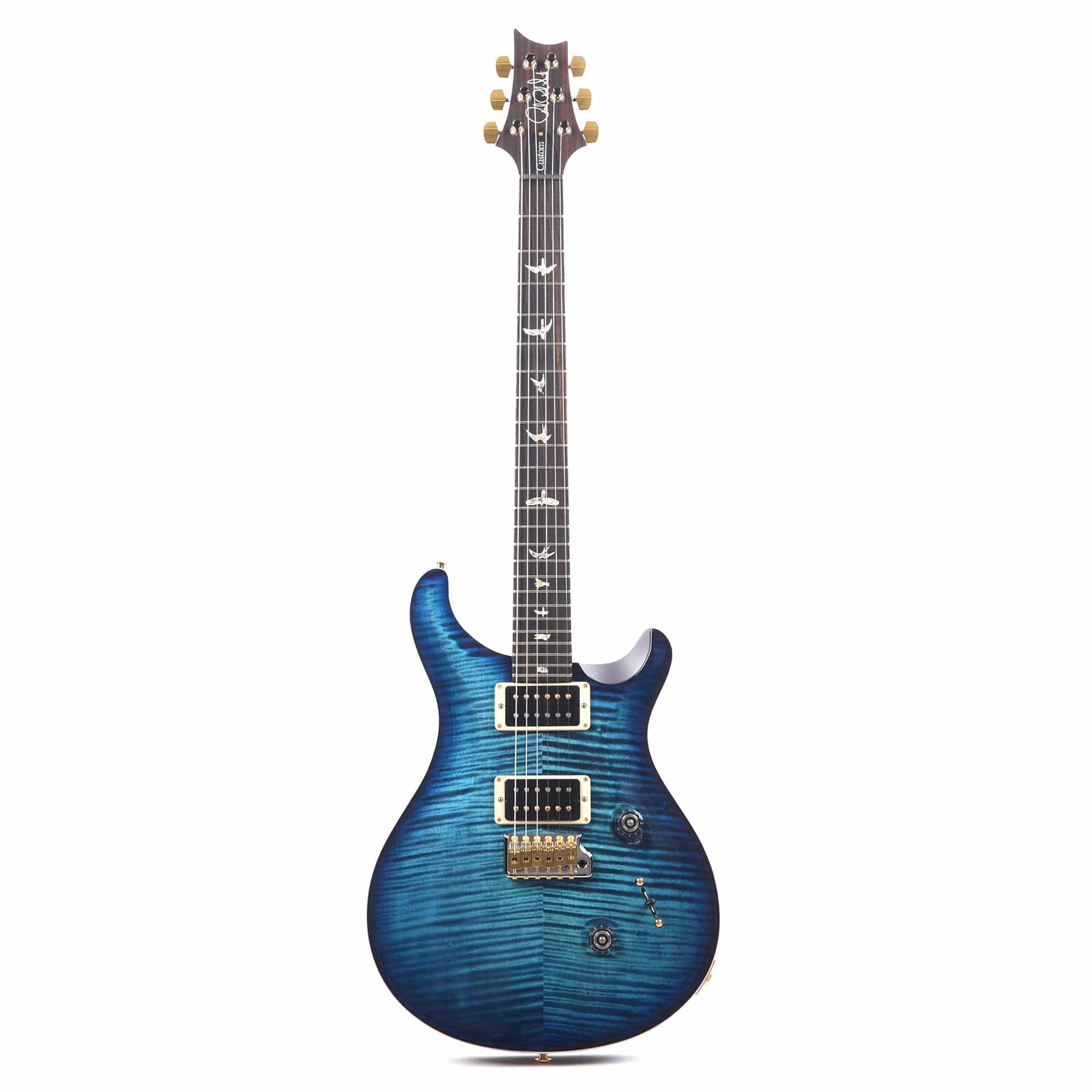 PRS Custom 24 10 Top Cobalt Blue – Chicago Music Exchange