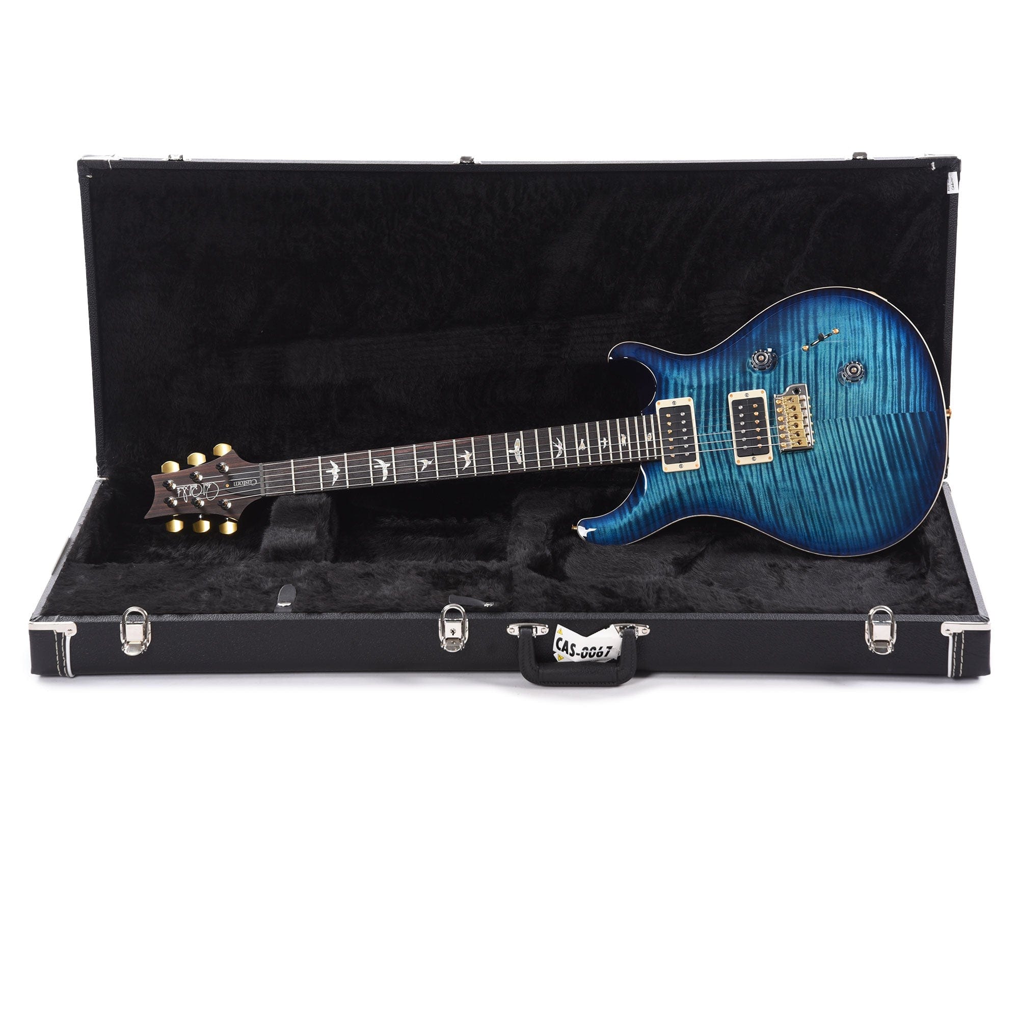 PRS Custom 24 10 Top Cobalt Blue – Chicago Music Exchange