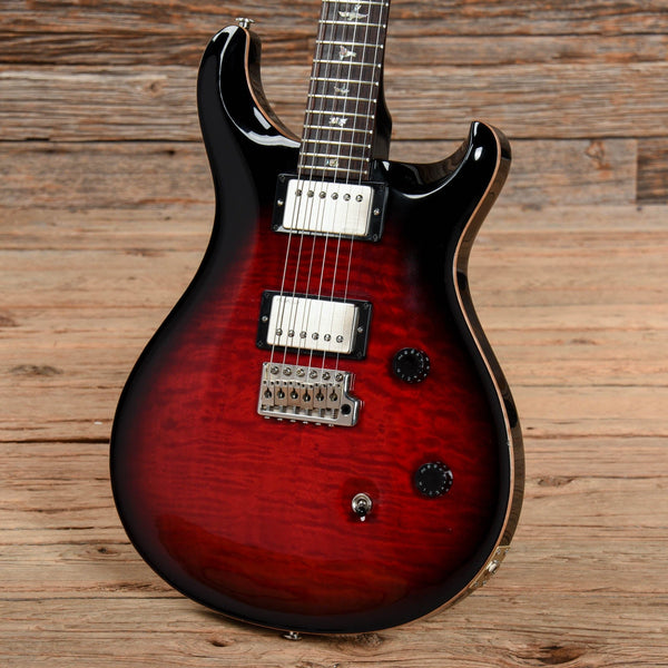 PRS Custom 24 10 Top Fire Red Burst 1996 – Chicago Music Exchange