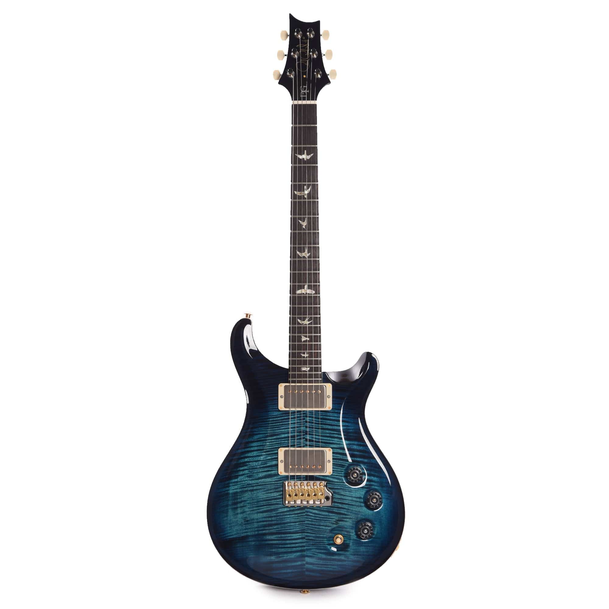 PRS DGT 10-Top Cobalt Blue w/Birds – Chicago Music Exchange