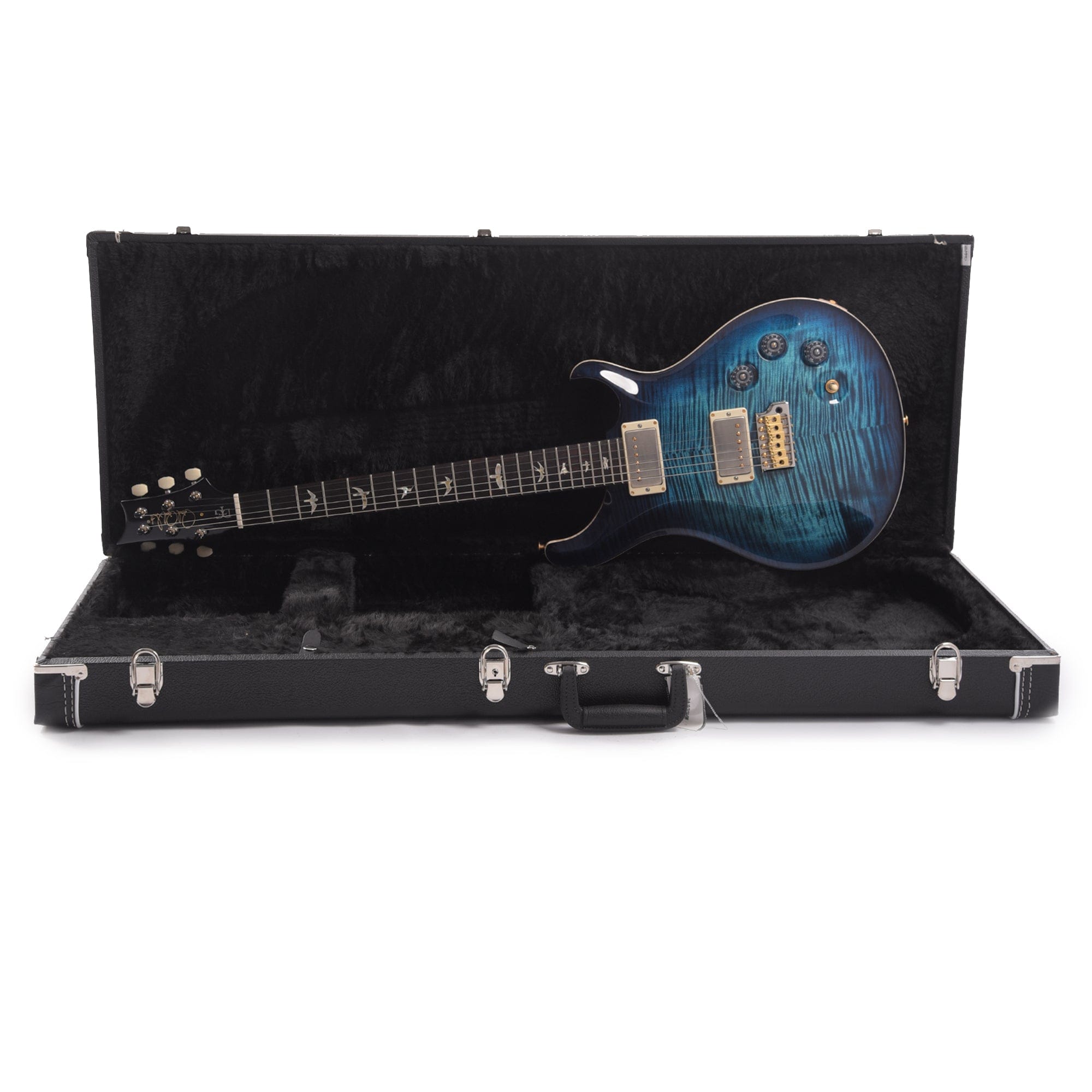 PRS DGT 10-Top Cobalt Blue w/Birds – Chicago Music Exchange