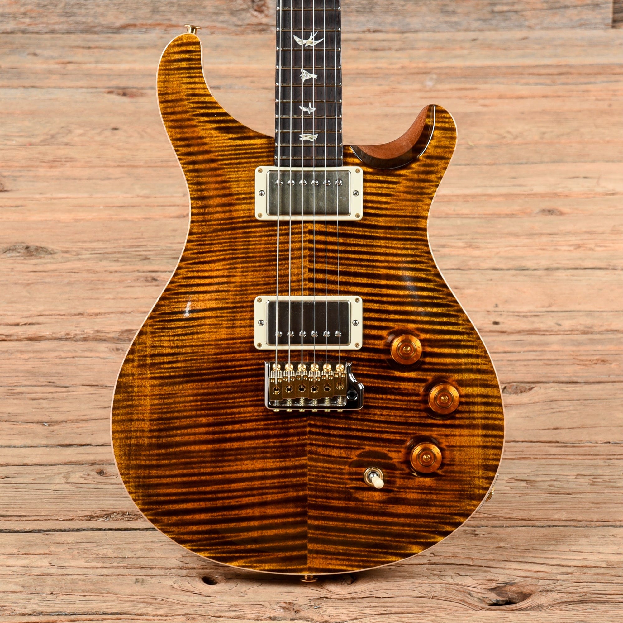PRS DGT David Grissom Signature Yellow Tiger 2022 – Chicago Music Exchange