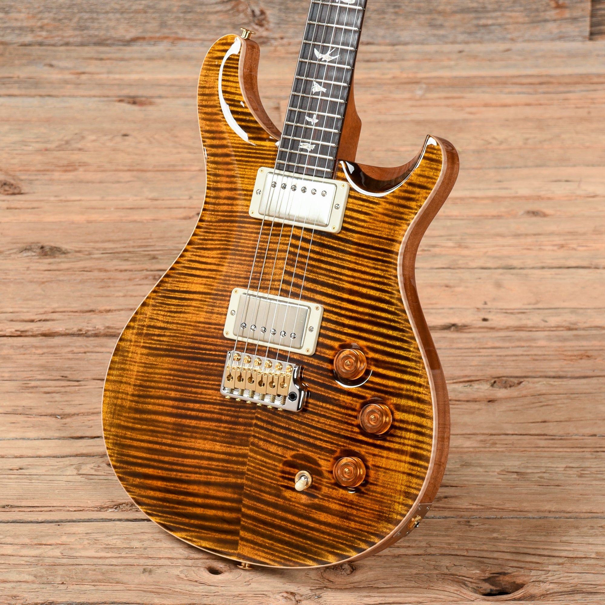 PRS DGT David Grissom Signature Yellow Tiger 2022 – Chicago Music Exchange