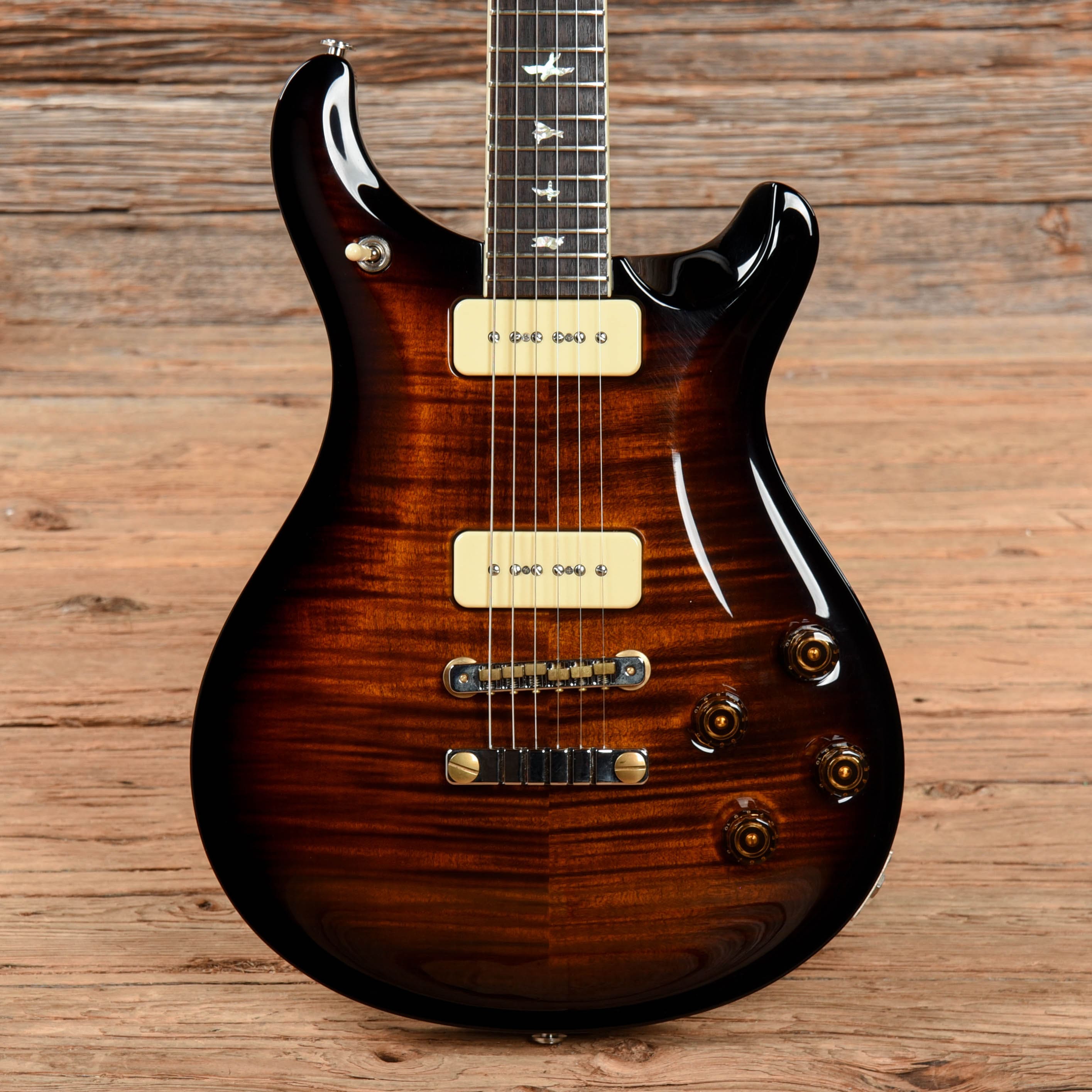 PRS McCarty 594 Soapbar Black Gold Burst 2018 – Chicago Music Exchange