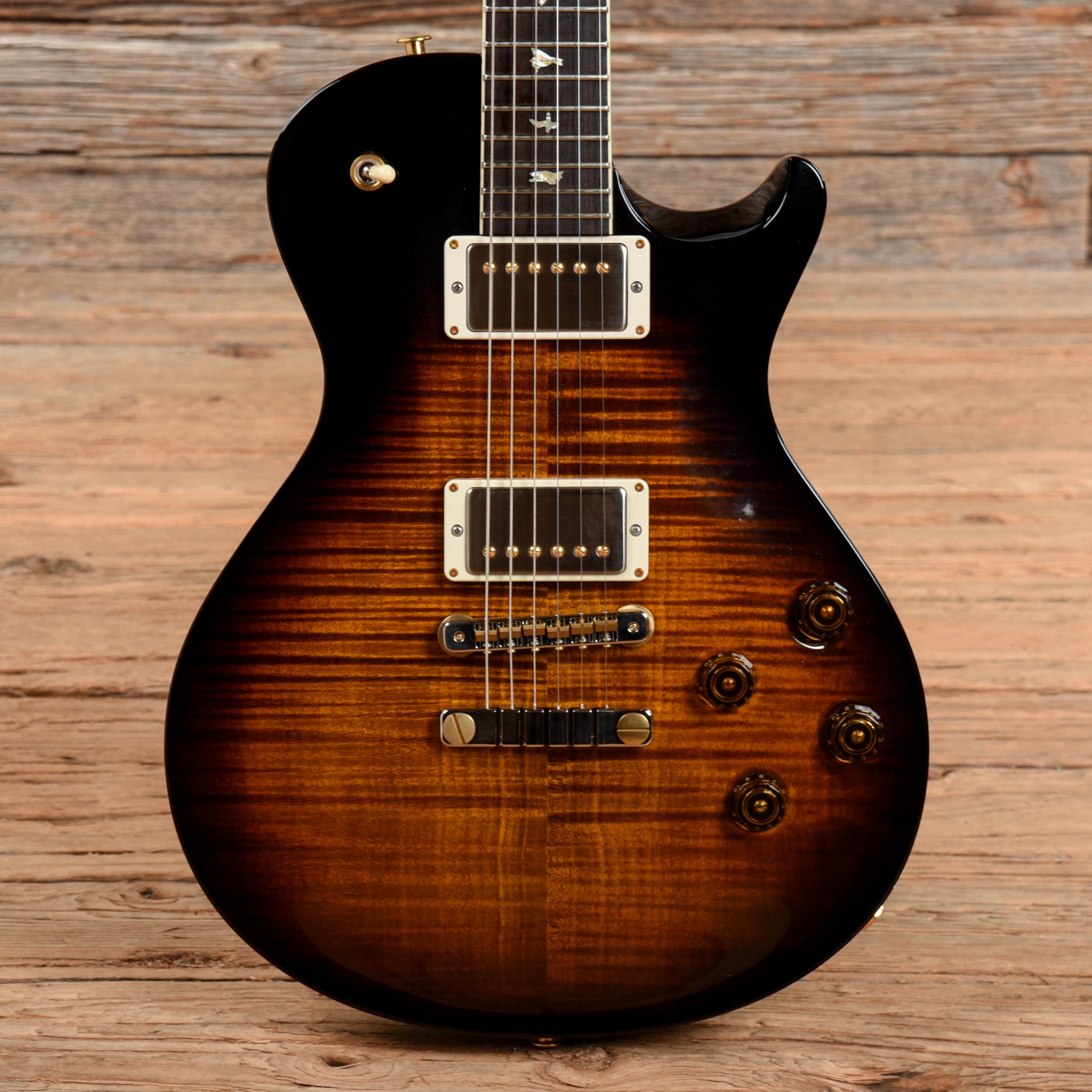 PRS McCarty Single Cut 594 10 Top Black Gold Burst 2021 – Chicago Music ...
