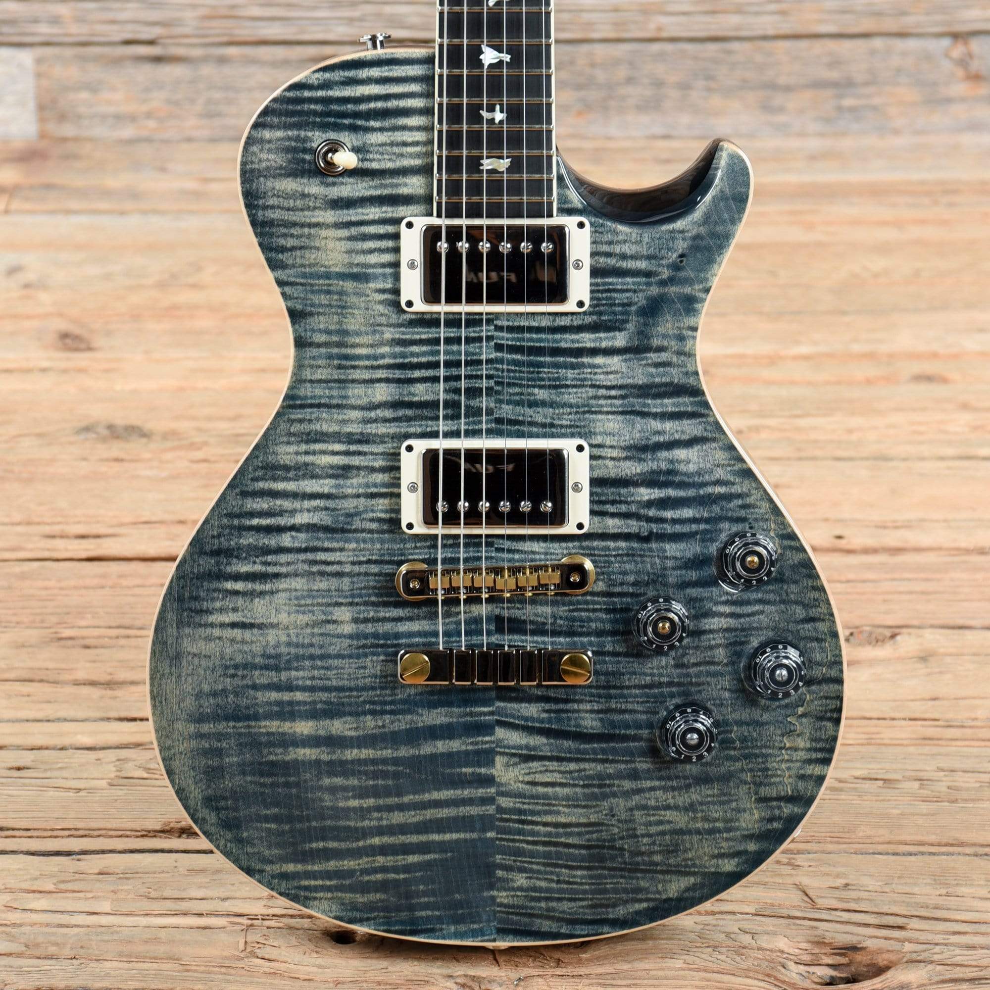 PRS McCarty Singlecut 594 Faded Blue Jean 2019 – Chicago Music Exchange