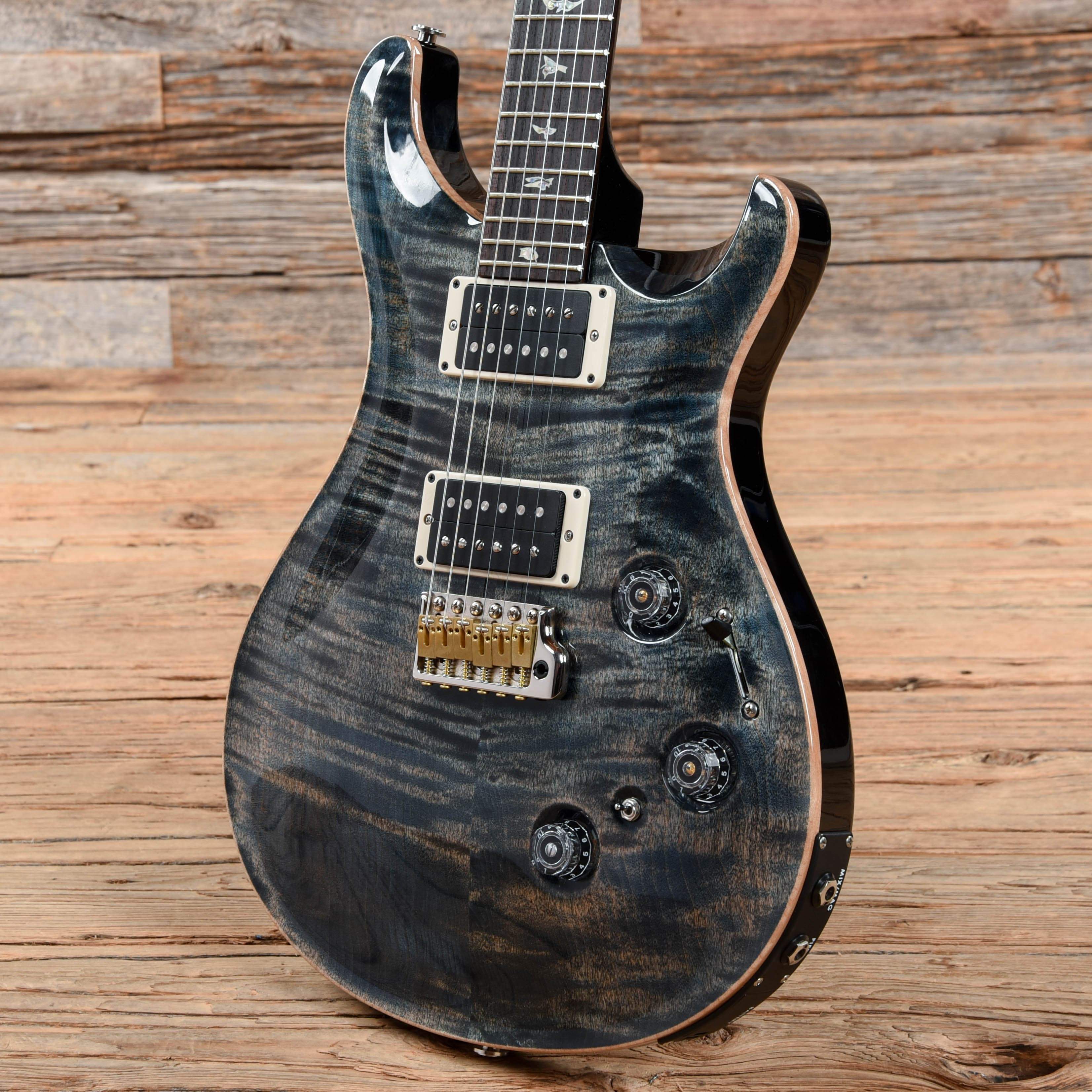 PRS P24 / Custom 24 Piezo Faded Whale Blue 2019 – Chicago Music Exchange