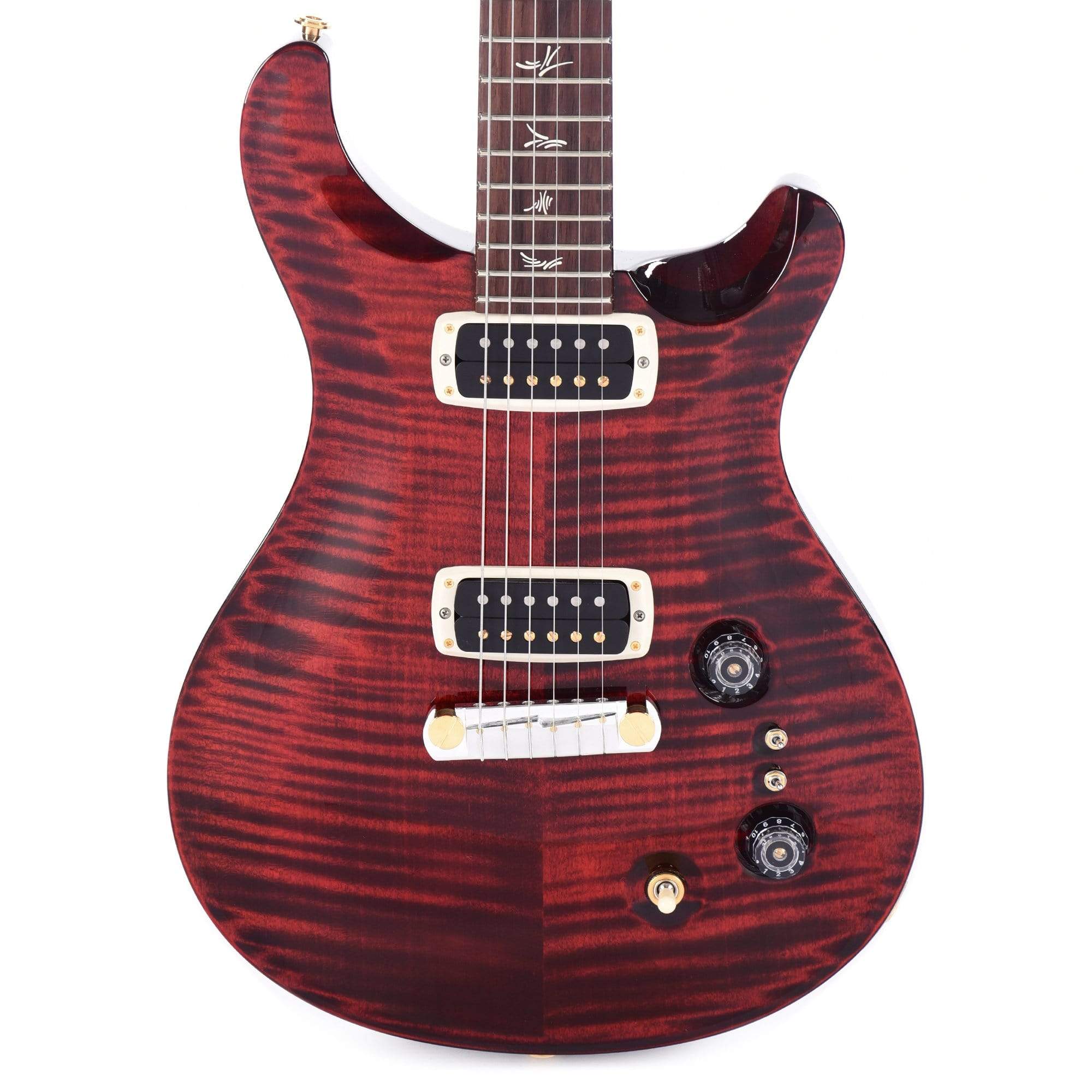 PRS Paul's Guitar 10-Top Fire Red Wrap Around Burst – Chicago Music ...