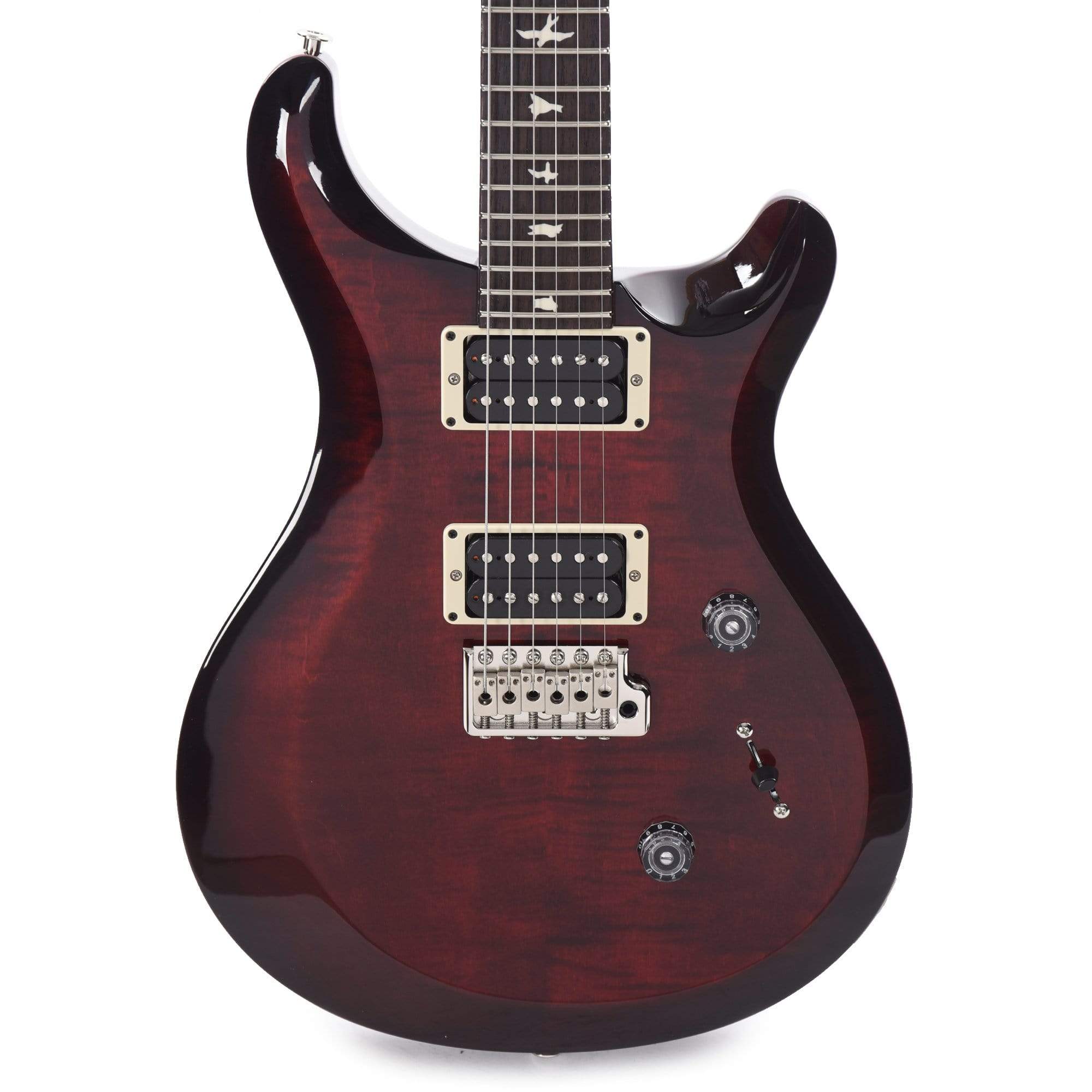 PRS S2 Custom 24 Fire Red Burst – Chicago Music Exchange