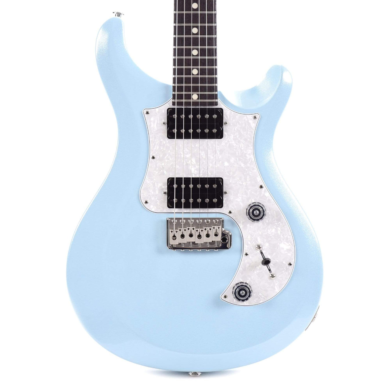 PRS S2 Standard 24 Powder Blue Metallic w/Ivoroid Dot Inlays – Chicago ...