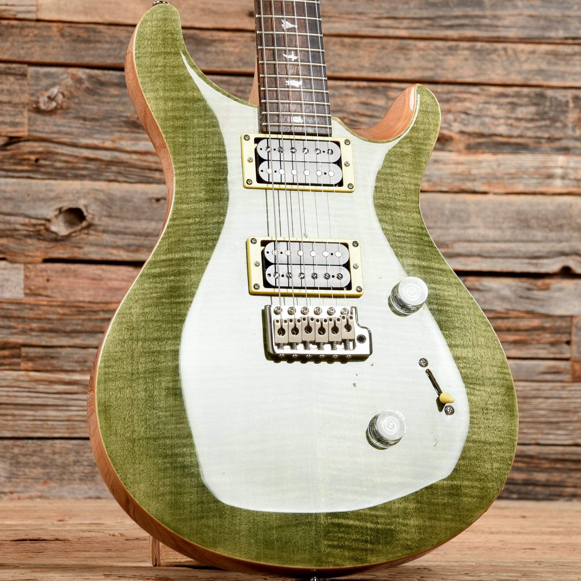 PRS SE Custom 24 Trampas Green 2021 – Chicago Music Exchange