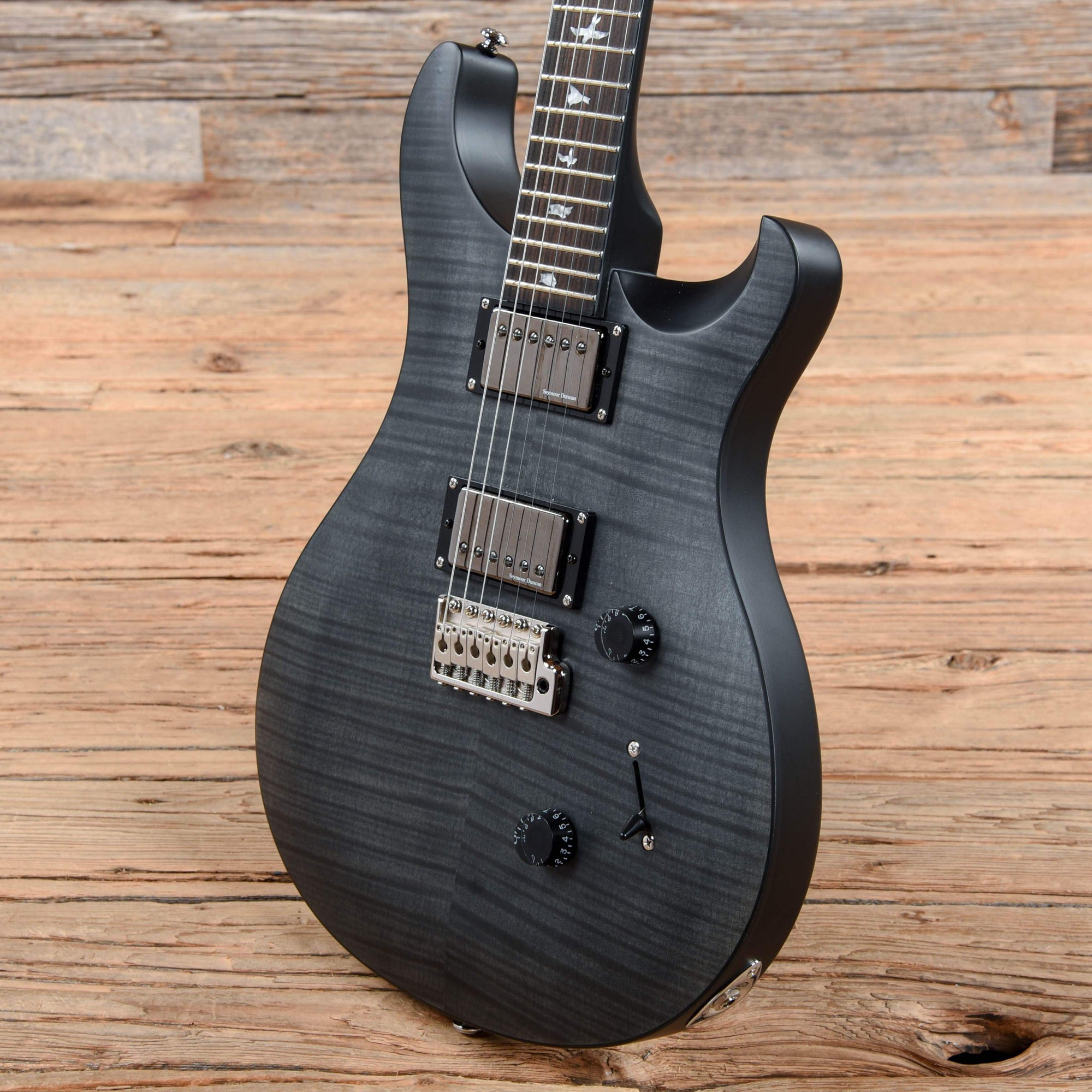 PRS SE Limited Edition Custom 24 Stealth Satin Black 2019 – Chicago ...