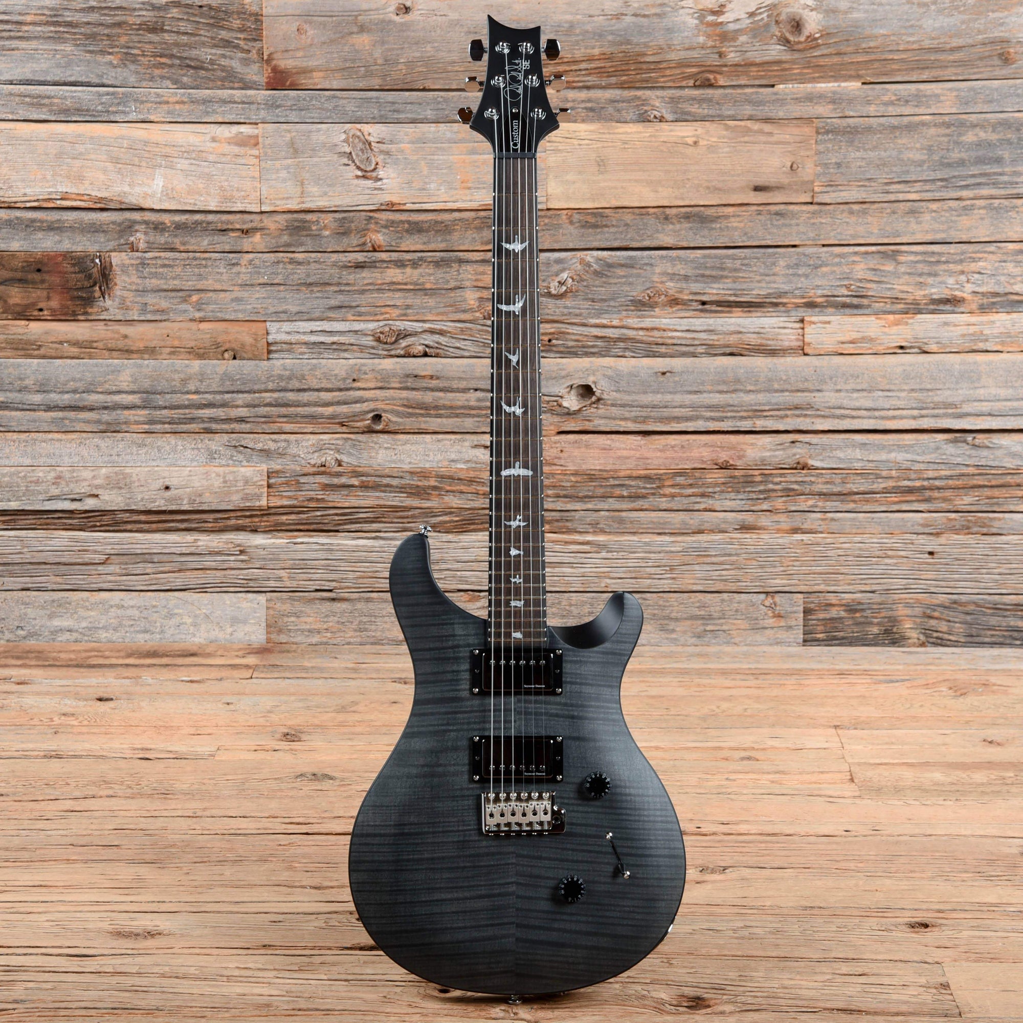 PRS SE Limited Edition Custom 24 Stealth Satin Black 2019 – Chicago ...