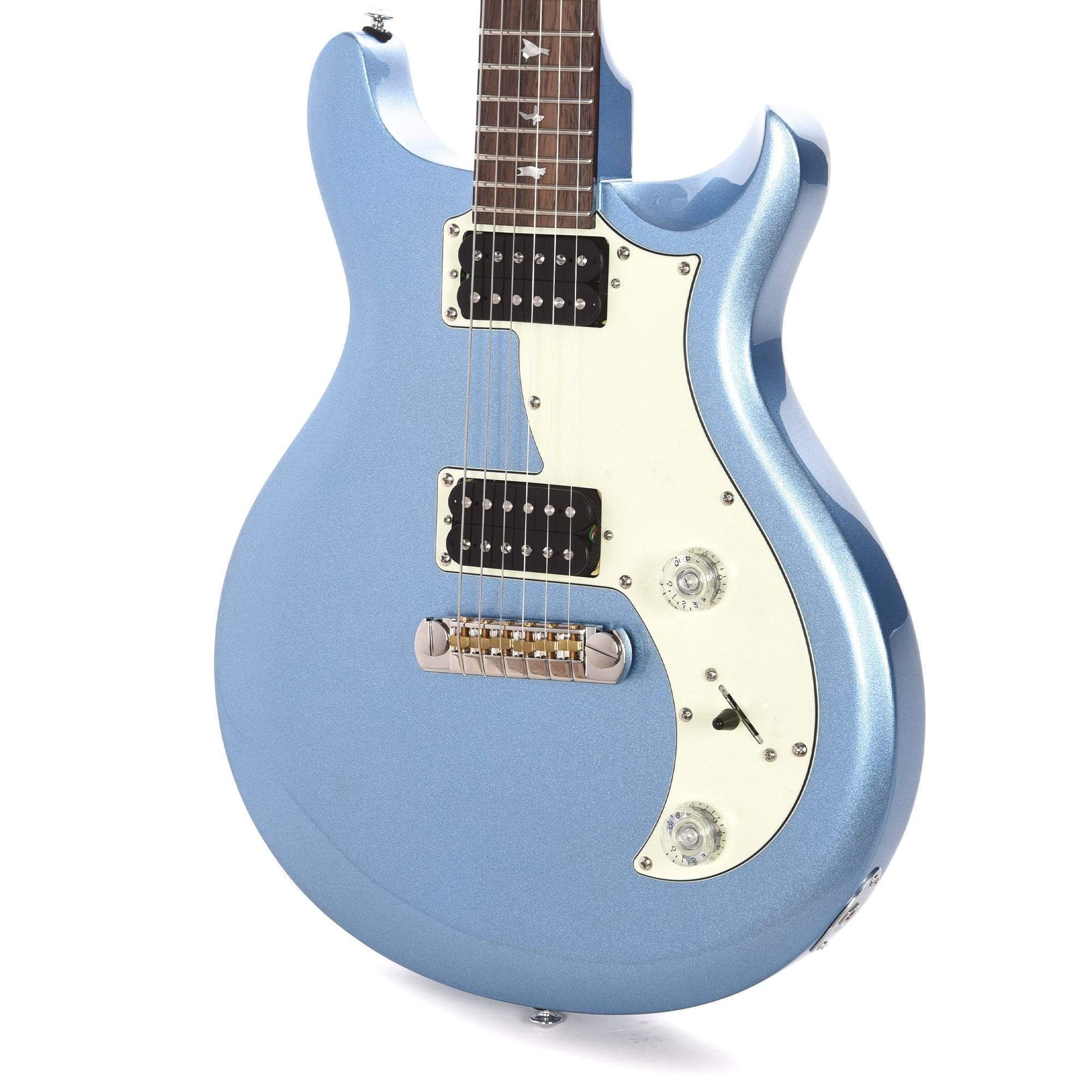 PRS SE Mira Frost Blue Metallic Closeout – Chicago Music Exchange