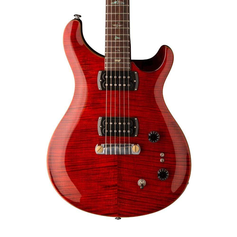 PRS SE Paul's Guitar Figured Maple Top Fire Red – Chicago Music Exchange